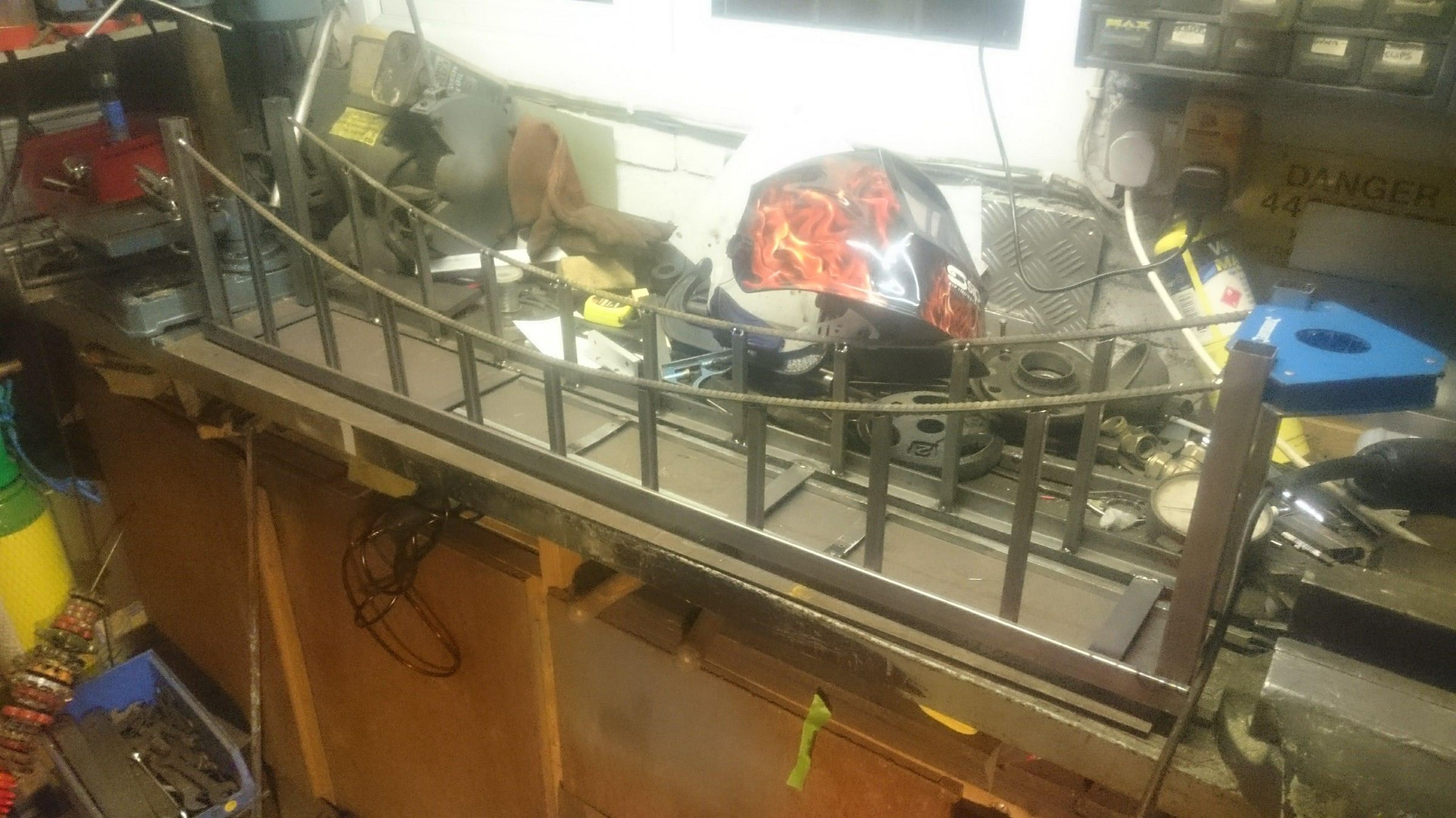 My ‘Light’ Engine Locomotive – a Unique Scrap Metal Train Lamp & Bridge ...