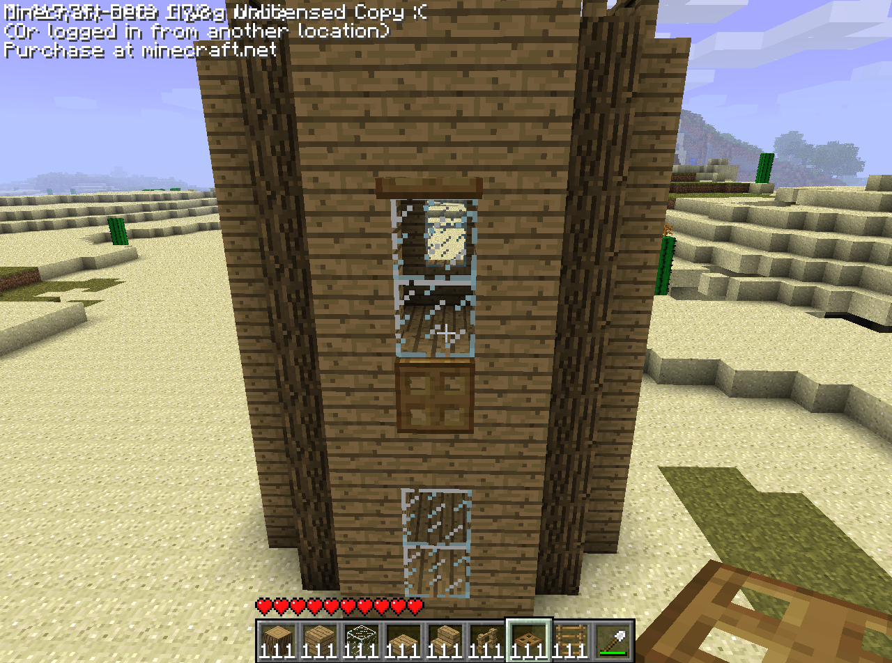 Minecraft Good Looking Tower : 6 Steps - Instructables