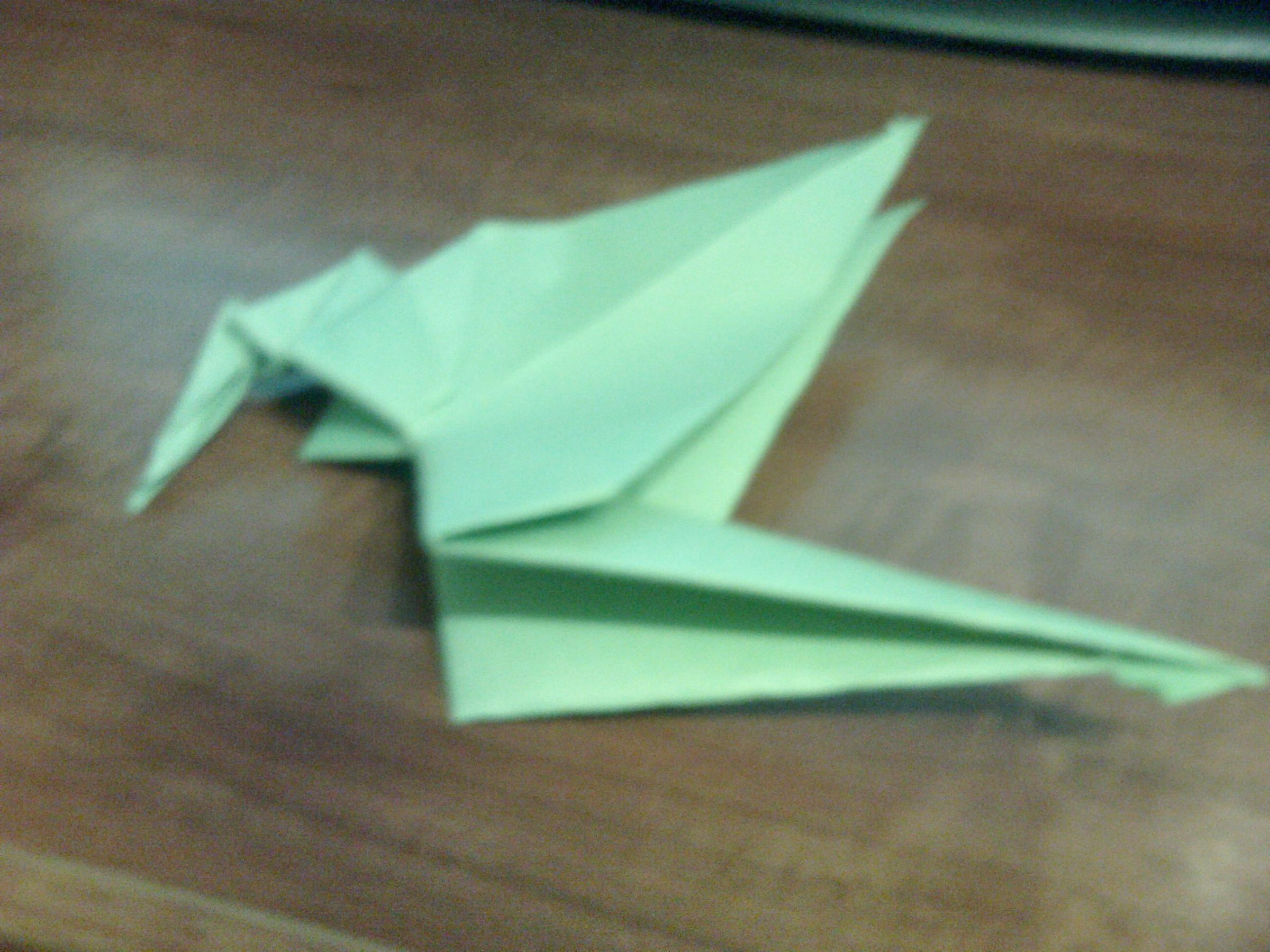 How to Fold a Hummingbird(can Flap) - Instructables