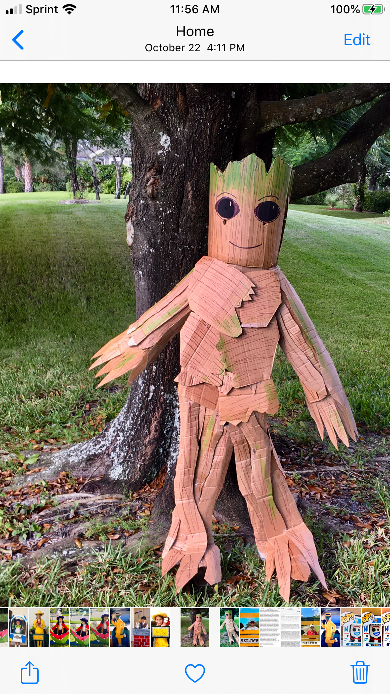 Child’s Cardboard Groot : 8 Steps (with Pictures) - Instructables