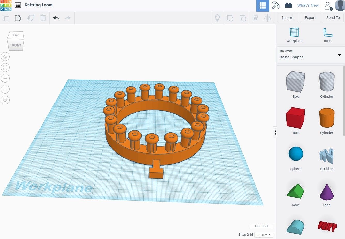 3D-Printed Loom Knit Scarf : 11 Steps (with Pictures) - Instructables