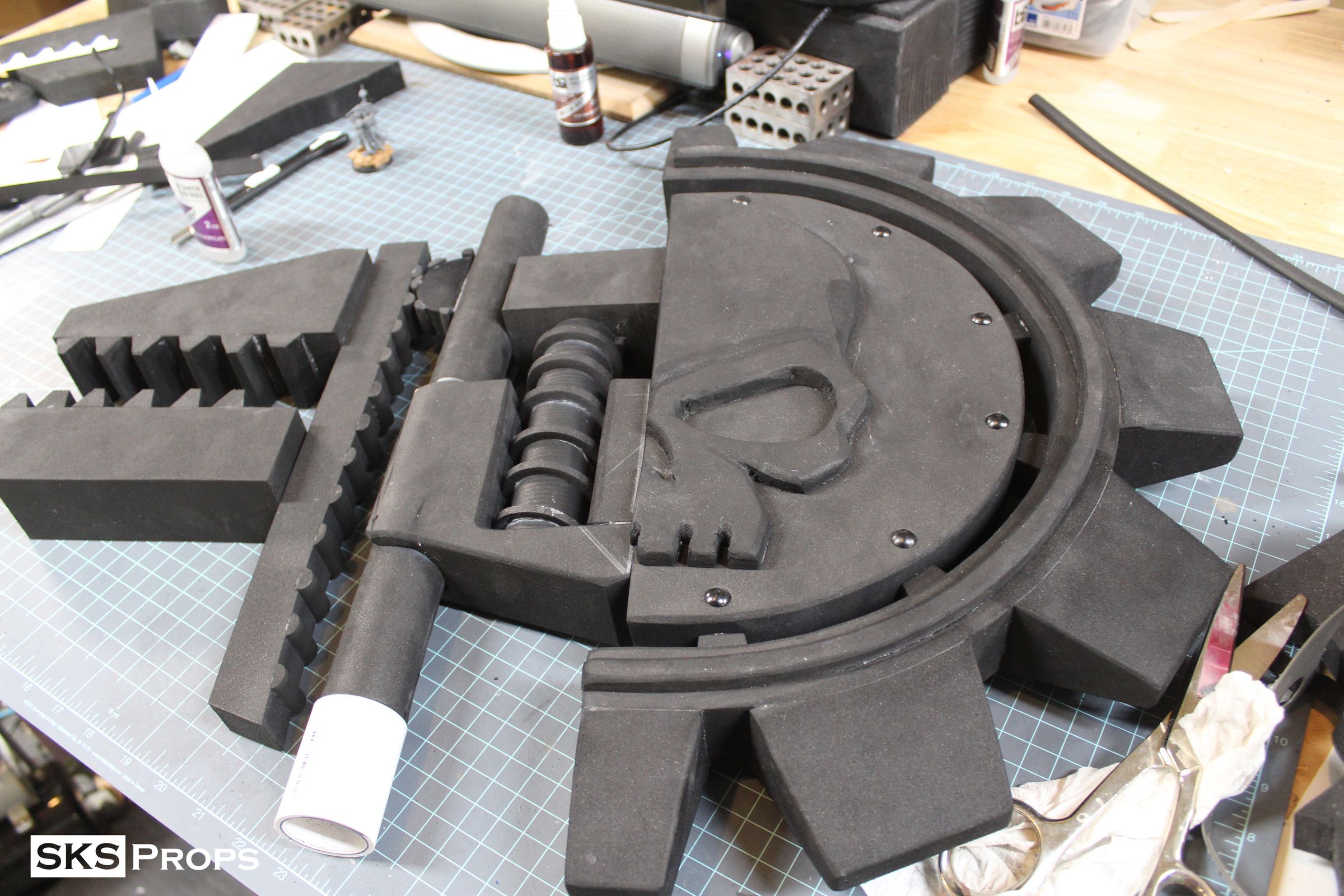 Warhammer 40K Tech Priest Cosplay - SKS Props : 35 Steps (with Pictures ...