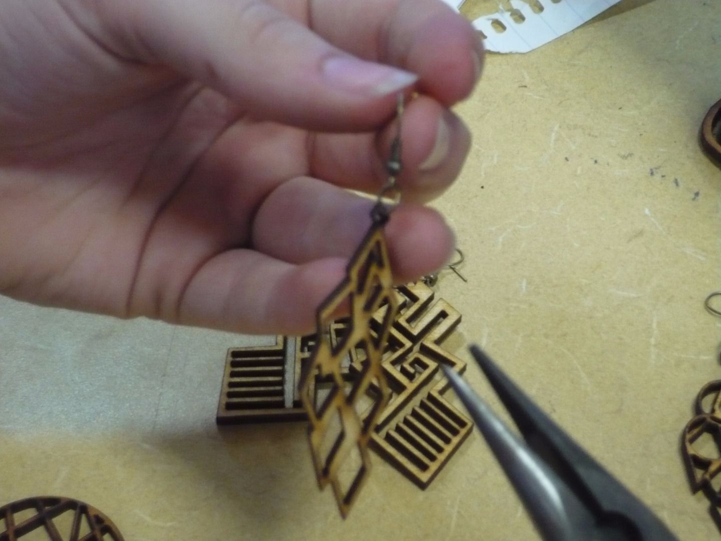 Laser Cut Earrings : 3 Steps (with Pictures) - Instructables