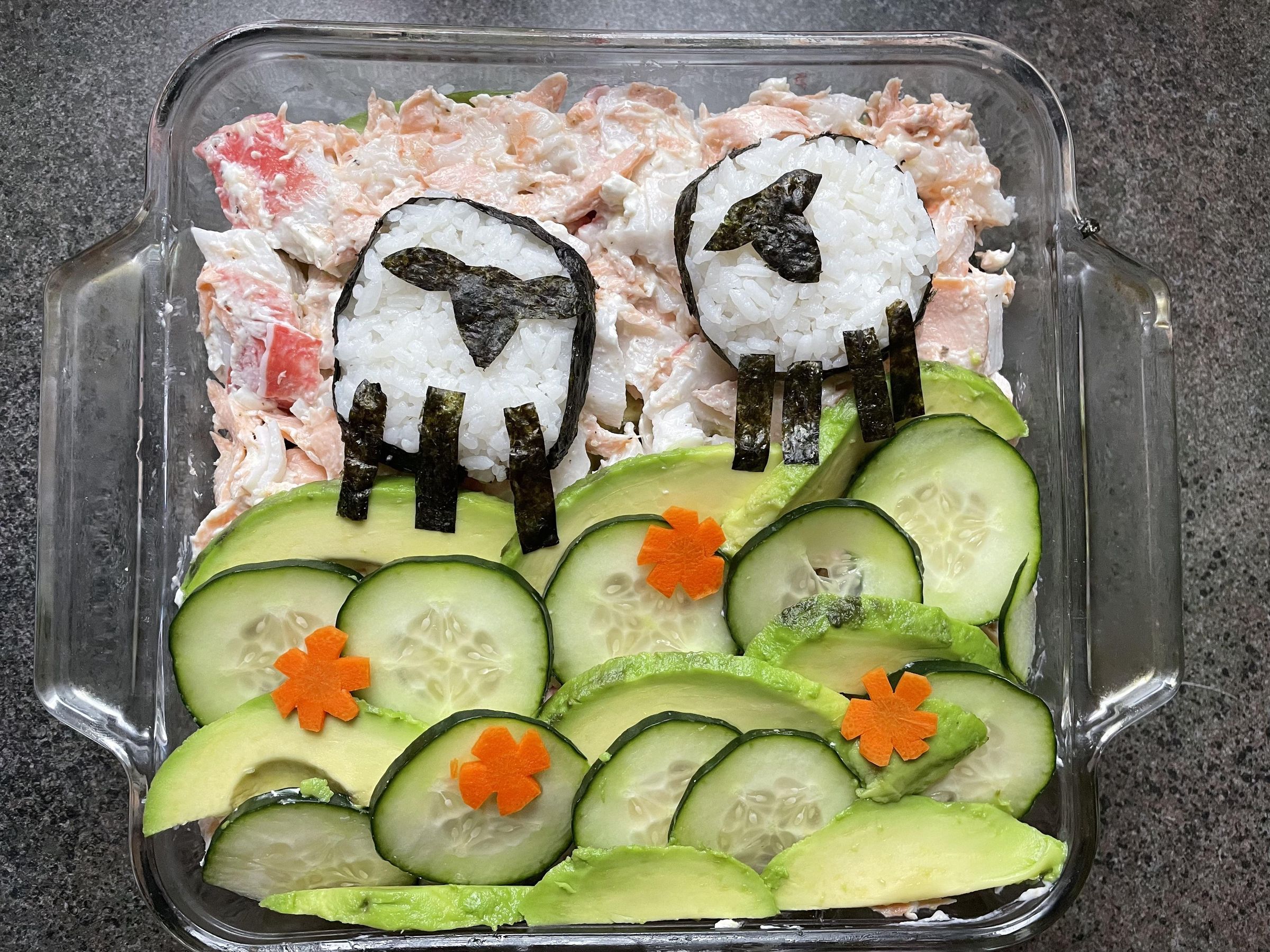 Sushi 'Bake" Based on Sheep Art : 8 Steps (with Pictures) - Instructables