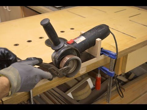 Homemade Angle Grinder Holder (with Pictures) - Instructables