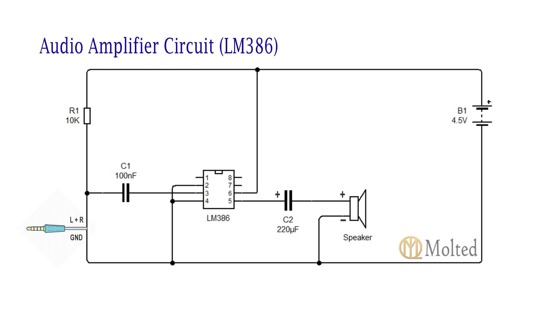 Three Audio Amplifier Circuits || Step-by-Step Tutorial : 3 Steps ...