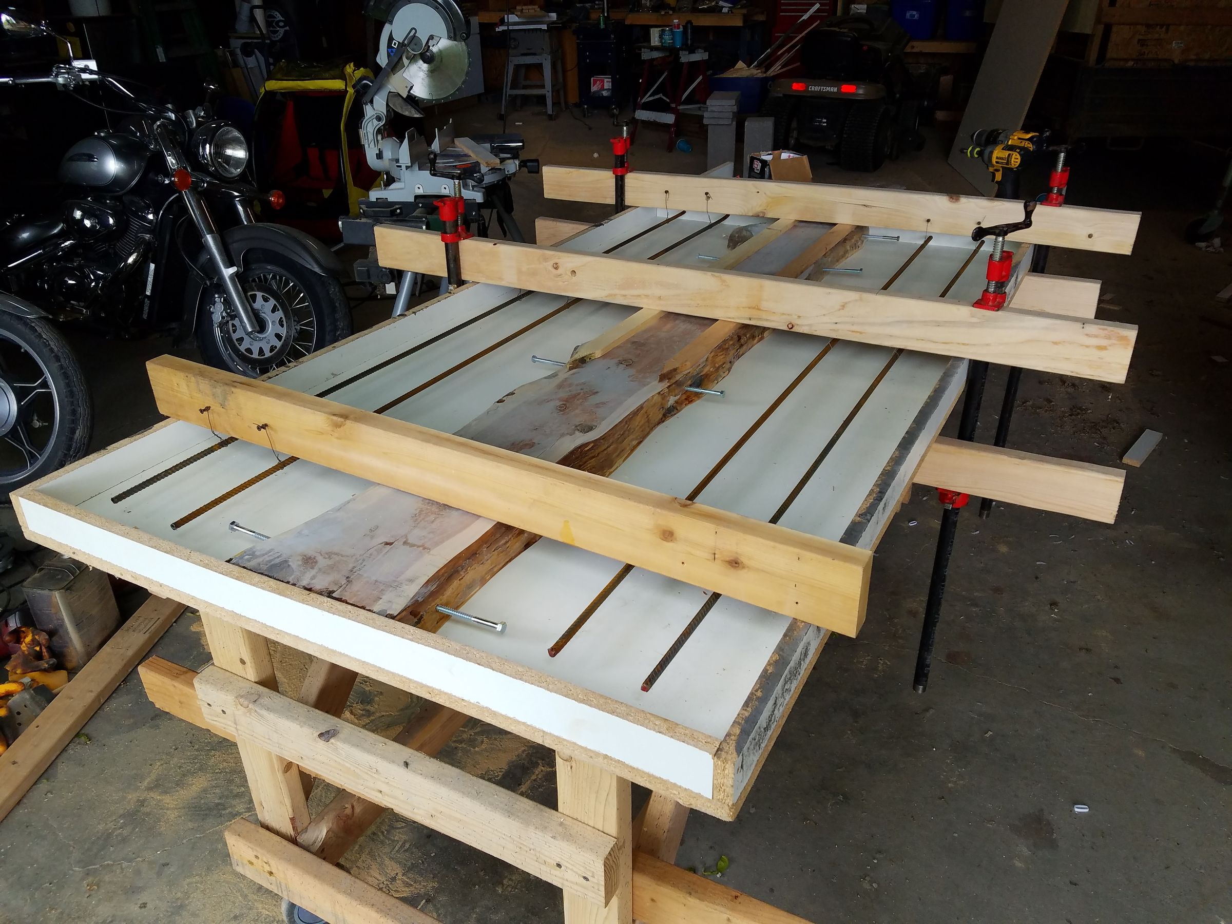 Concrete and Wood Slab Table : 6 Steps (with Pictures) - Instructables