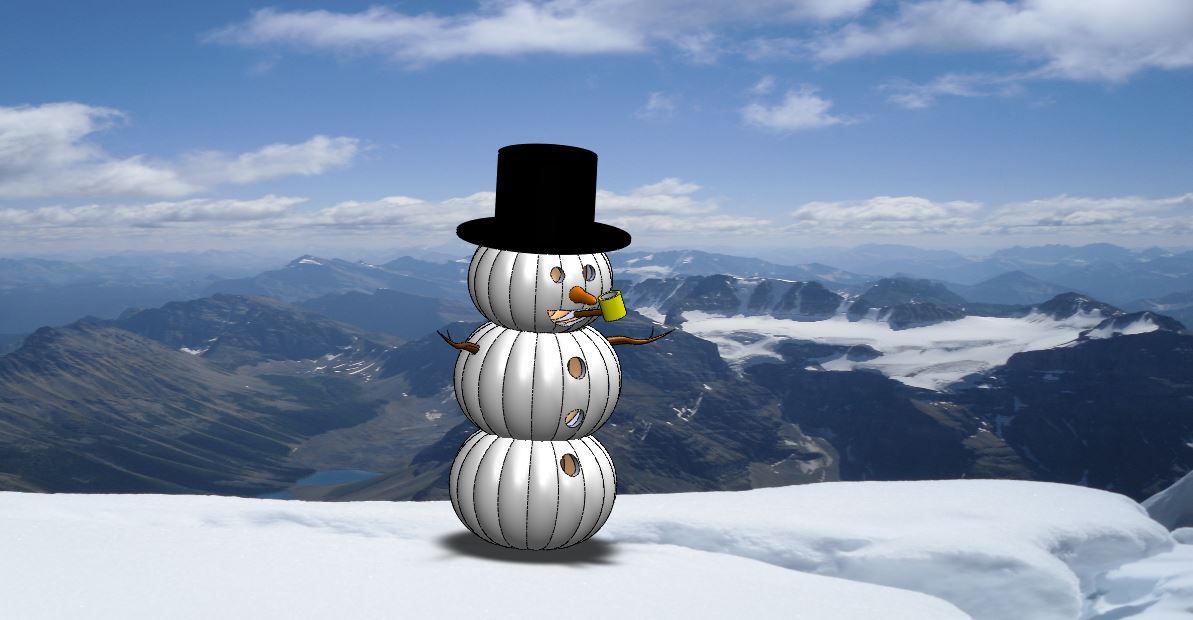 How to Make a Solidworks/Real Snowman Jack O' Lantern : 10 Steps ...