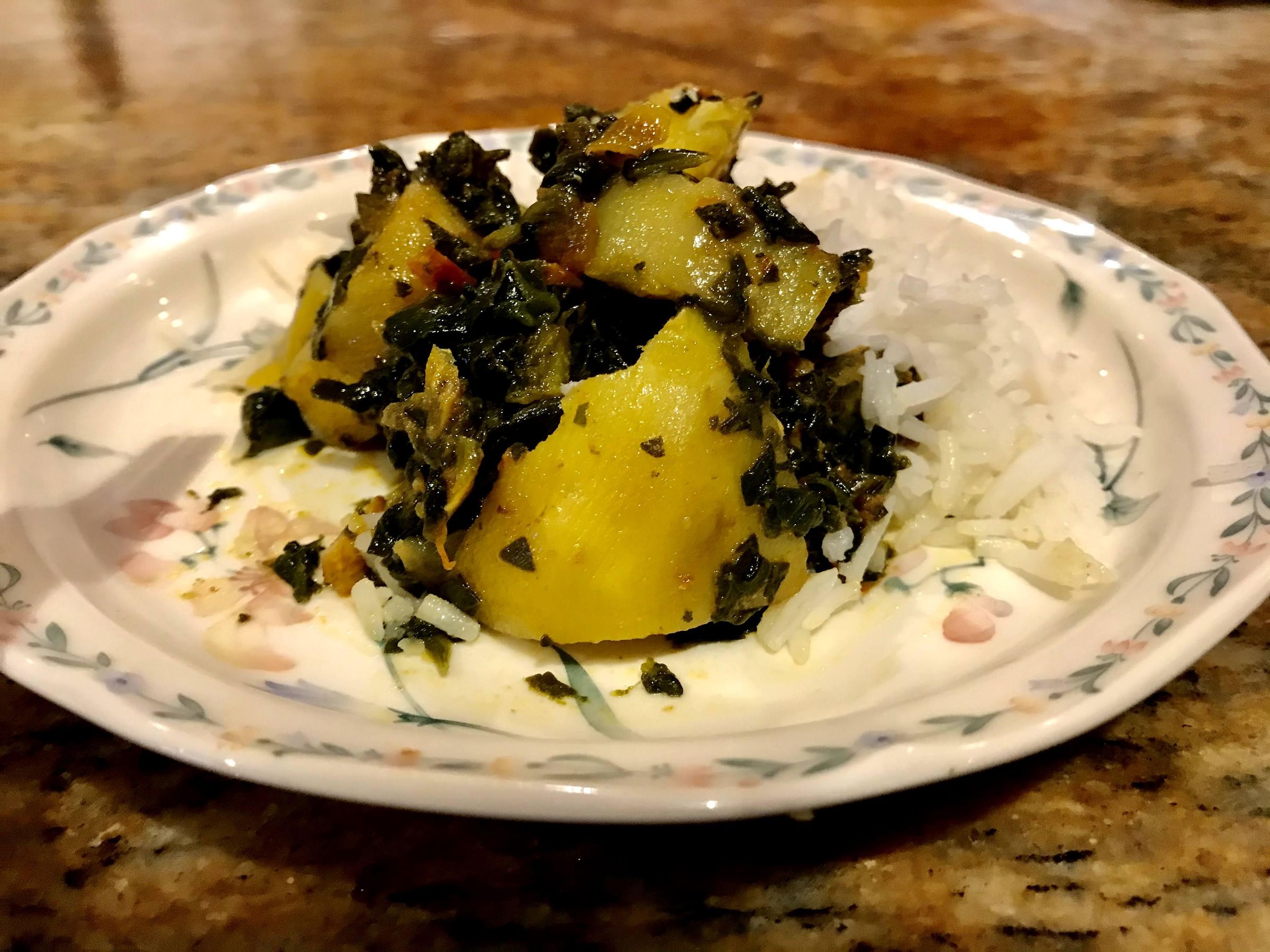 Aloo Saag (Potato Spinach Curry) : 5 Steps - Instructables