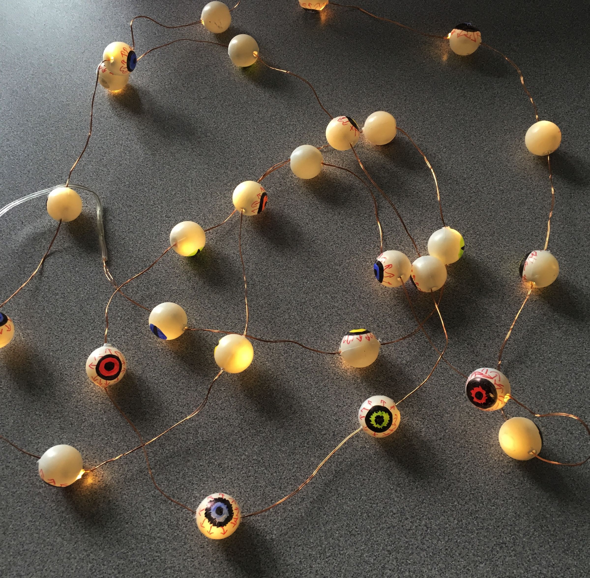 DIY Eyeball String Lights : 4 Steps (with Pictures) - Instructables