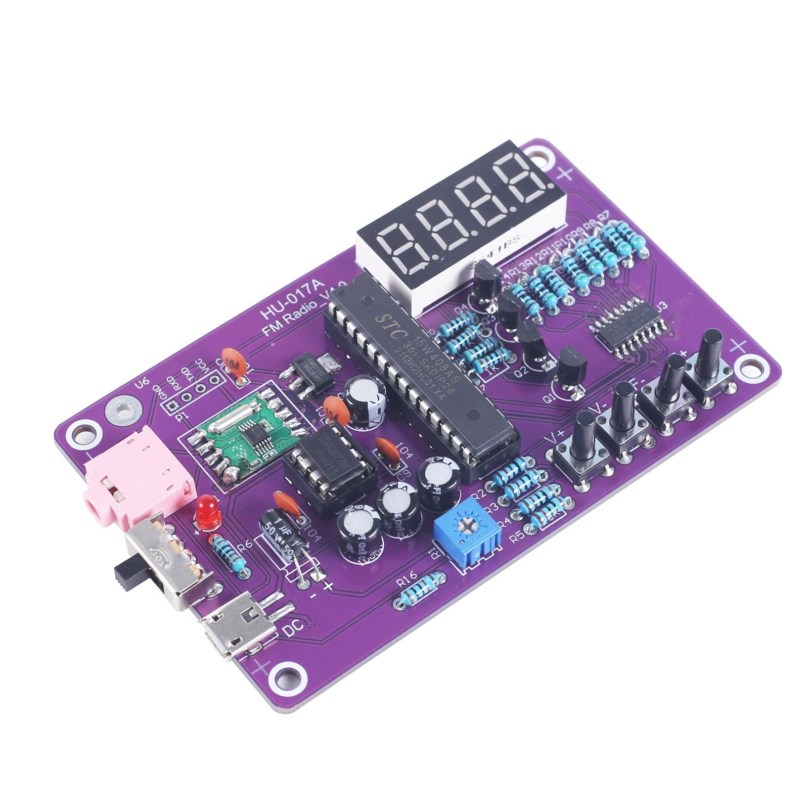 FM Radio Kit Soldering Project With Headphone Jack : 32 Steps ...
