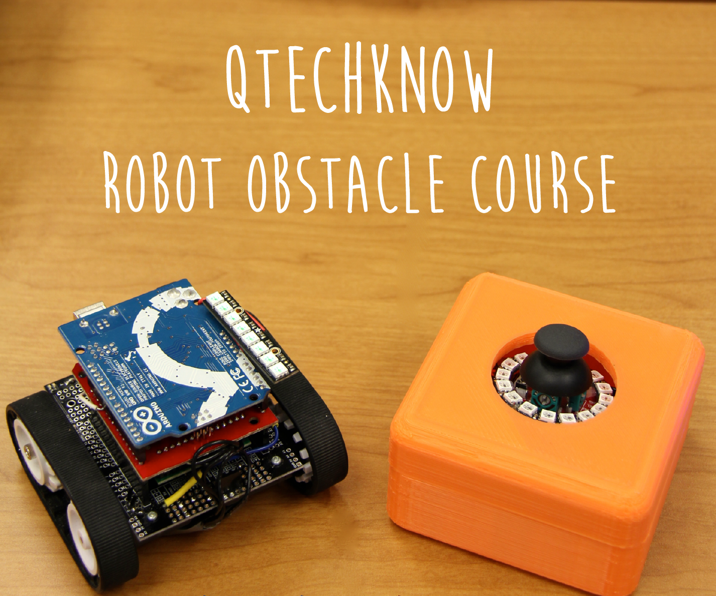 Qtechknow Robot Obstacle Course : 14 Steps (with Pictures) - Instructables
