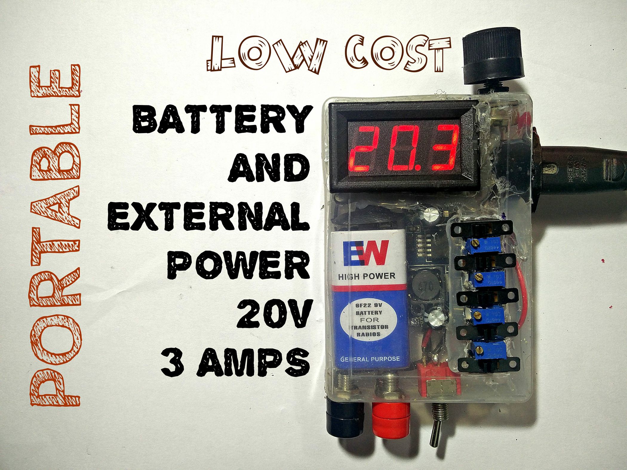 POCKETABLE 100W POWER SUPPLY-SMALLER THAN YOUR SMARTPHONE : 8 Steps ...