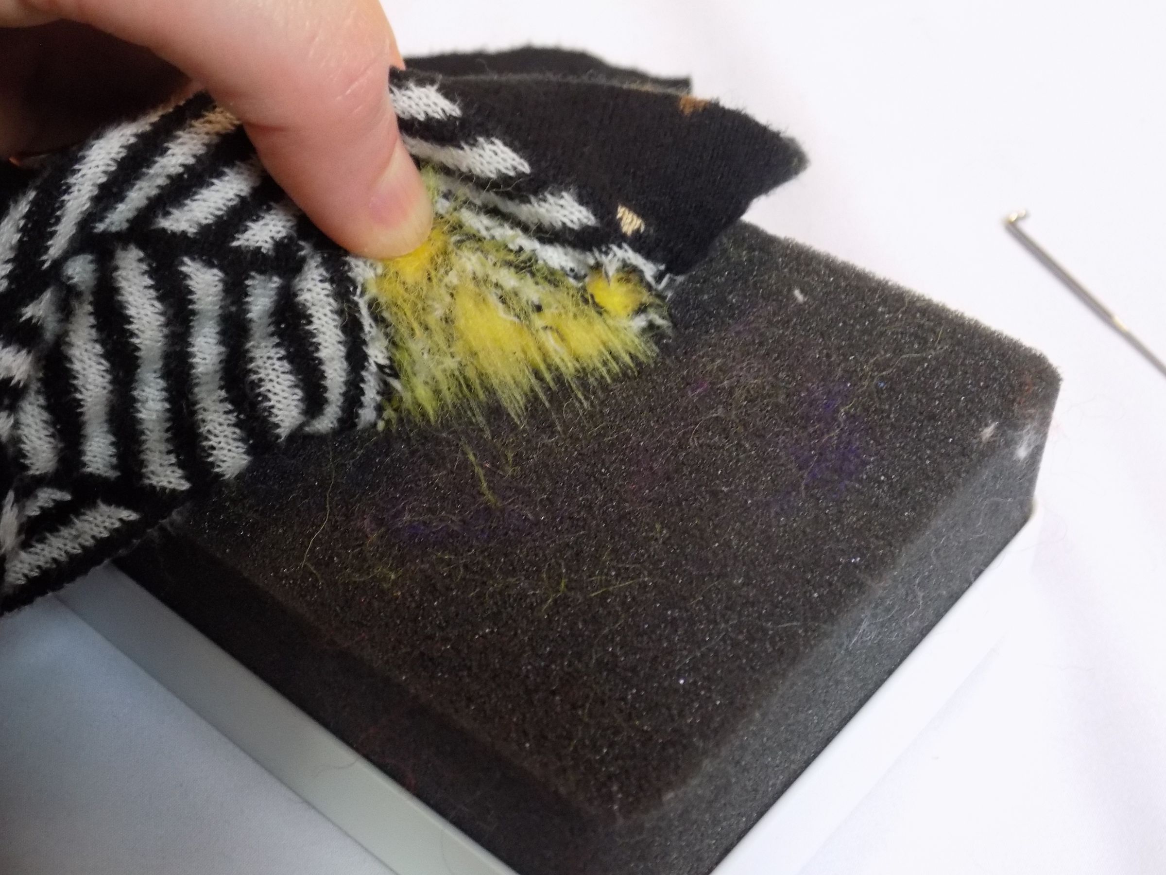 Patch a Hole With Needle Felting : 8 Steps (with Pictures) - Instructables