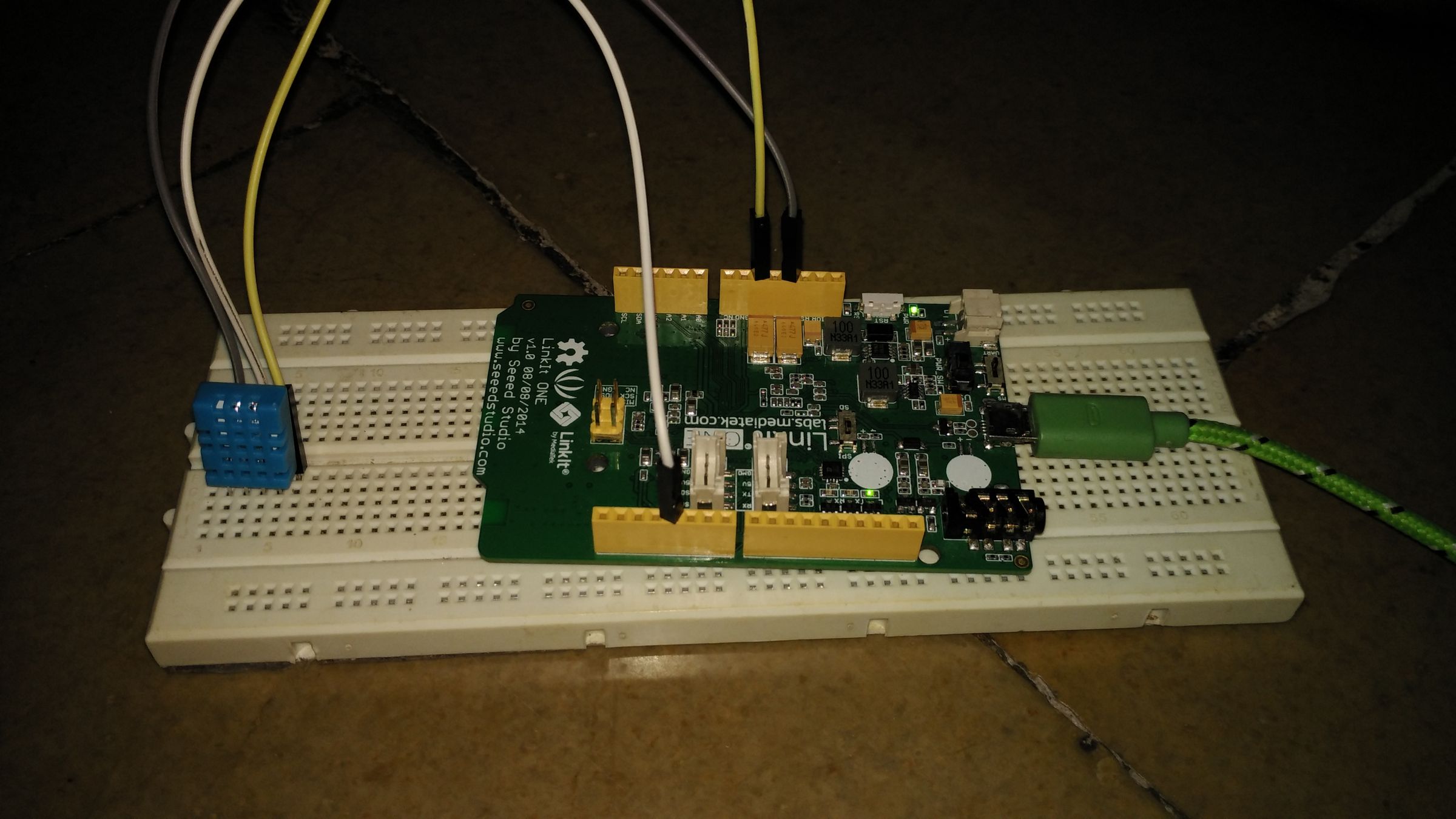 Weather Forecasting and Interfacing DHT11 Sensor With Mediatek Linkitone Board : 3 Steps (with ...