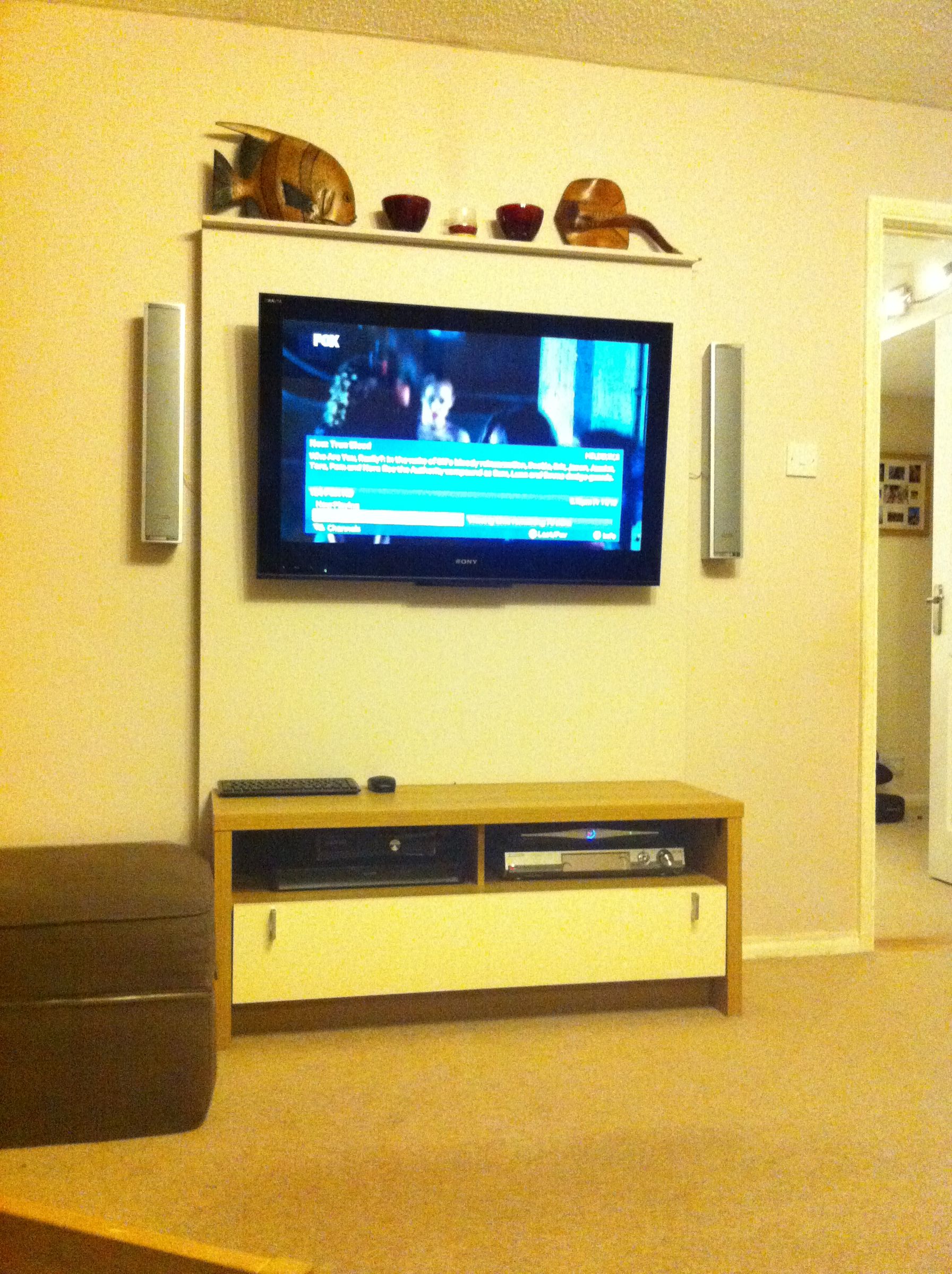 TV Wall With Hidden Tech : 5 Steps - Instructables