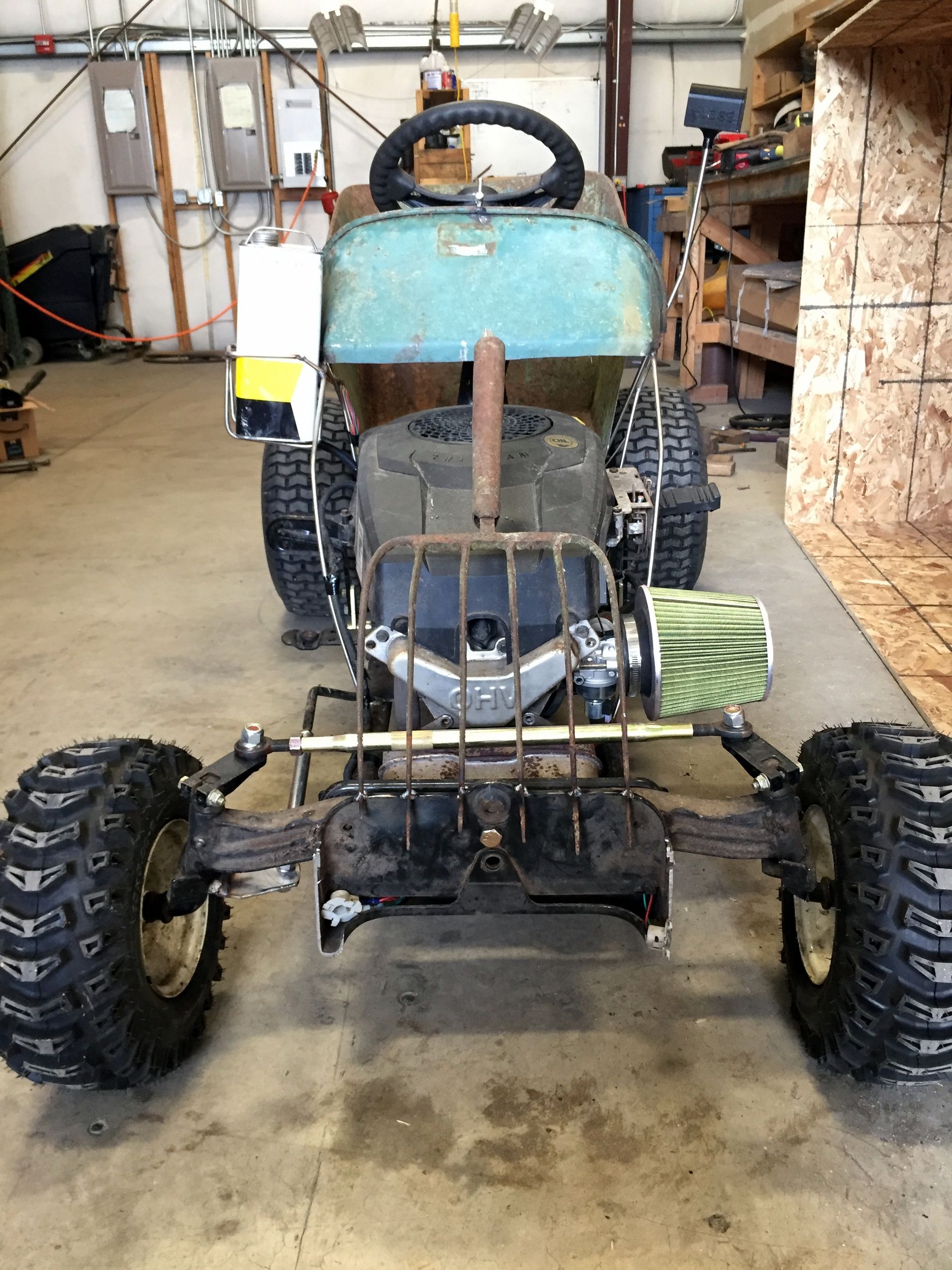 Rat Rod Mower Kart : 10 Steps (with Pictures) - Instructables