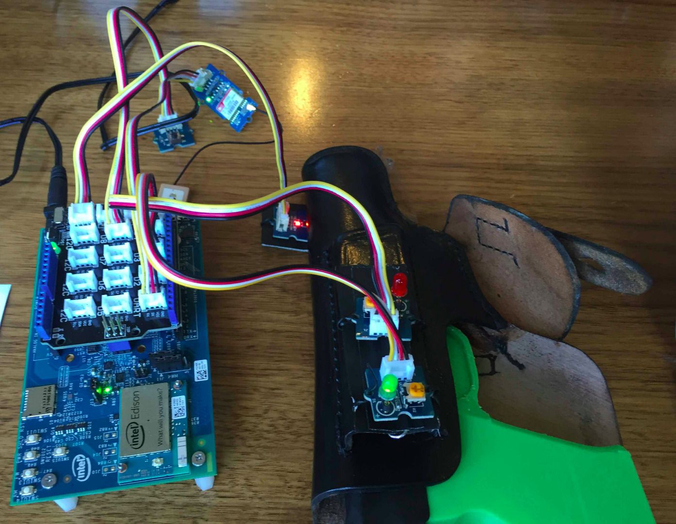 Smart Holster: Hall Sensor and GPS Sensor for Geo Location : 9 Steps ...