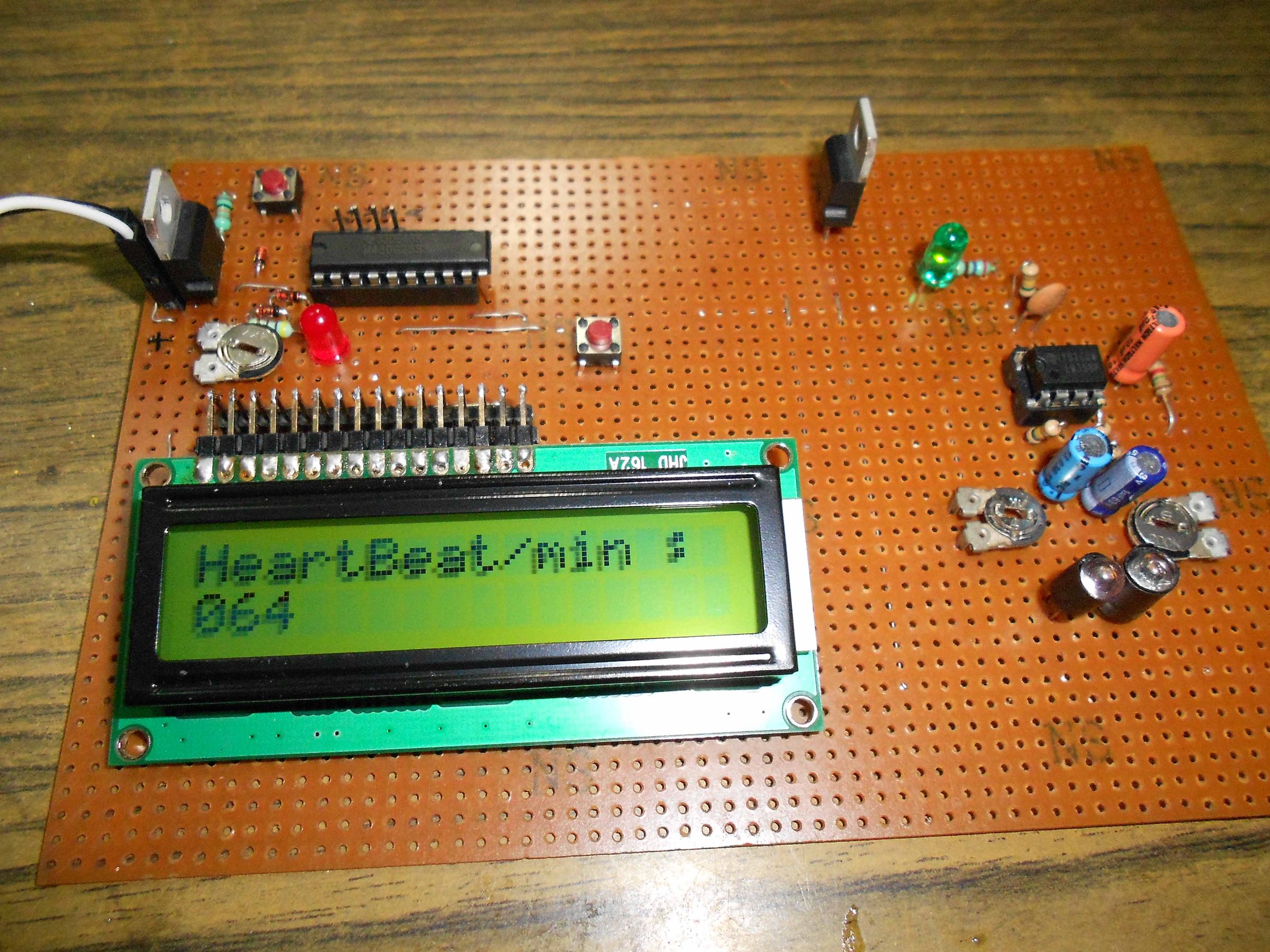 Heart-Beat Counter Using MSP430 - Instructables
