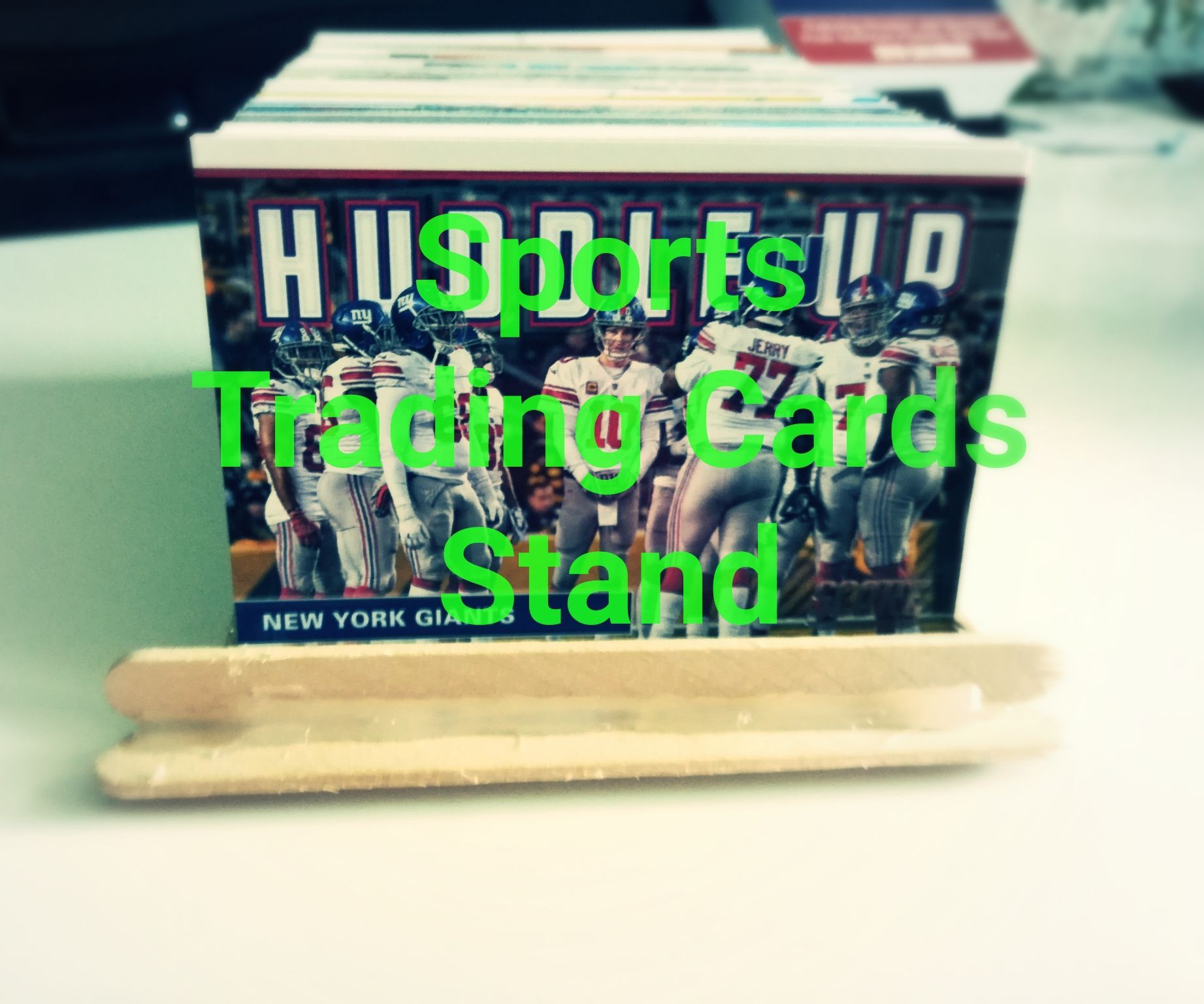 Sports Trading Cards Stand : 4 Steps - Instructables