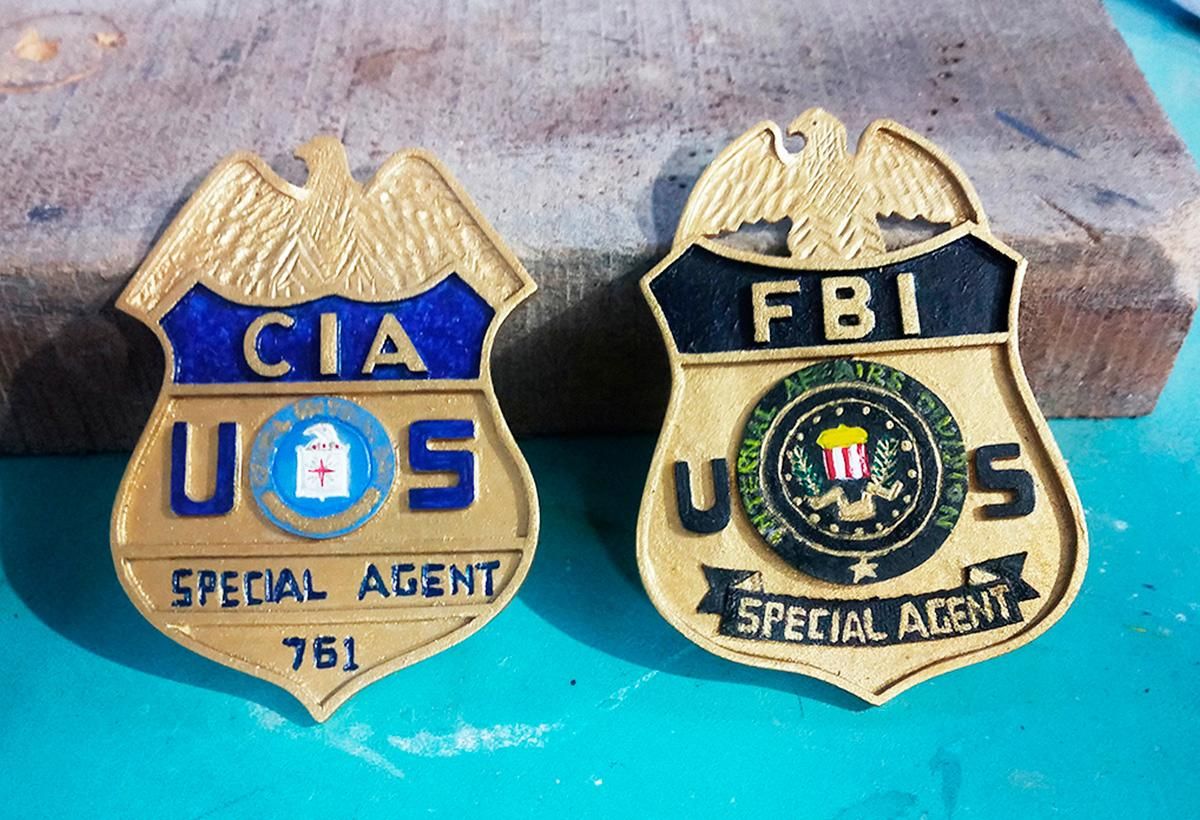 FBI - CIA Badges : 15 Steps (with Pictures) - Instructables