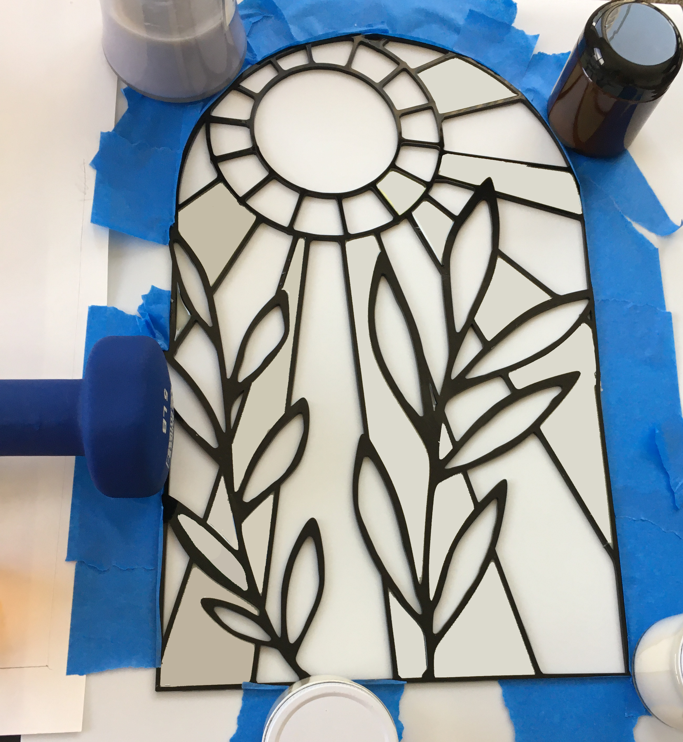 Faux Stained Glass With Resin : 5 Steps (with Pictures) - Instructables