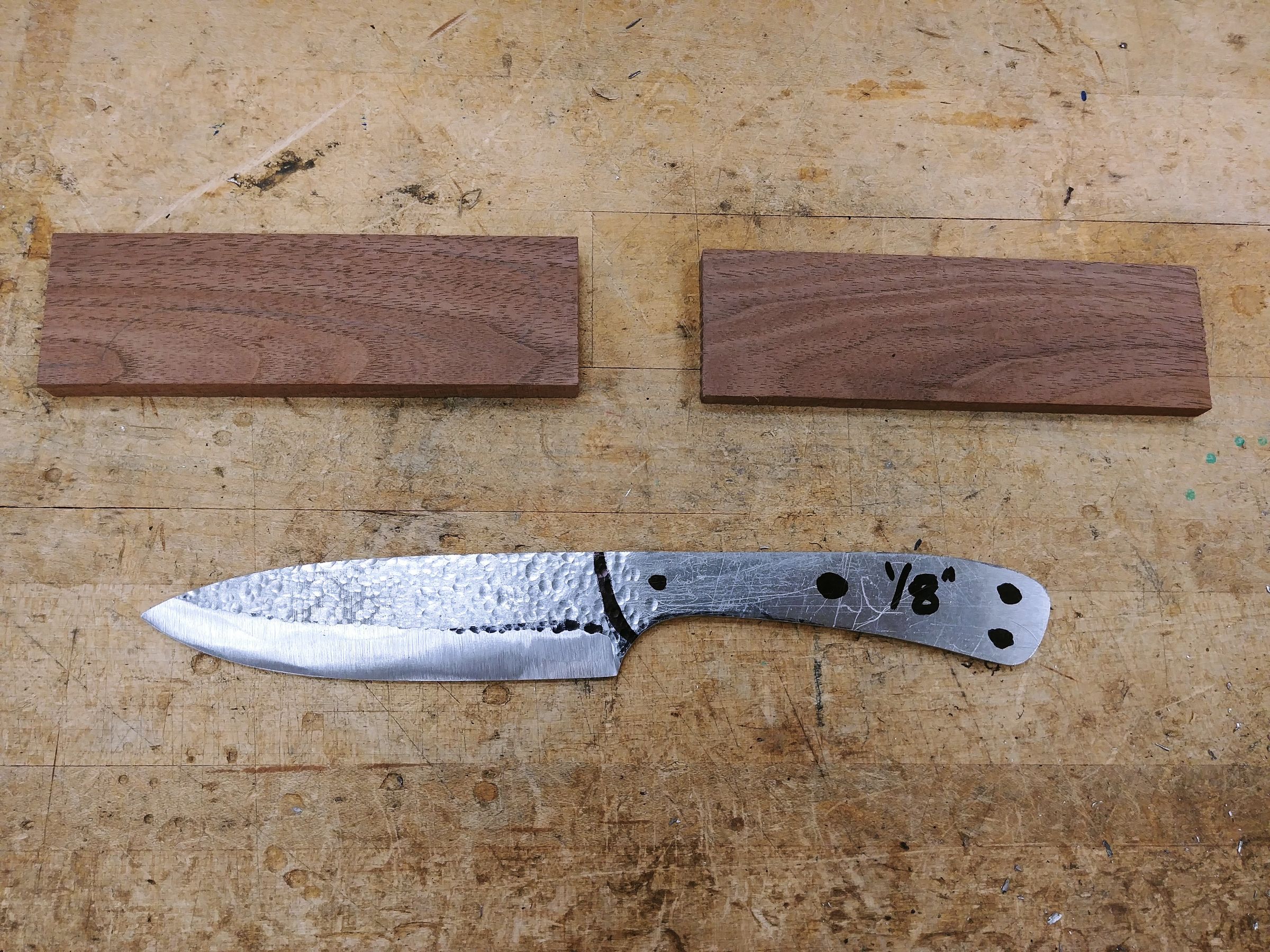 How to Make a Knife (Stock Removal Method) : 19 Steps (with Pictures ...
