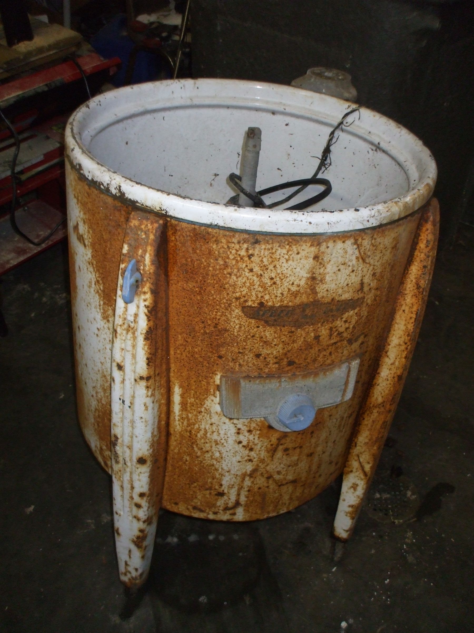 Building a Honey Extractor (using an 'antique' Washing Machine) : 15 ...