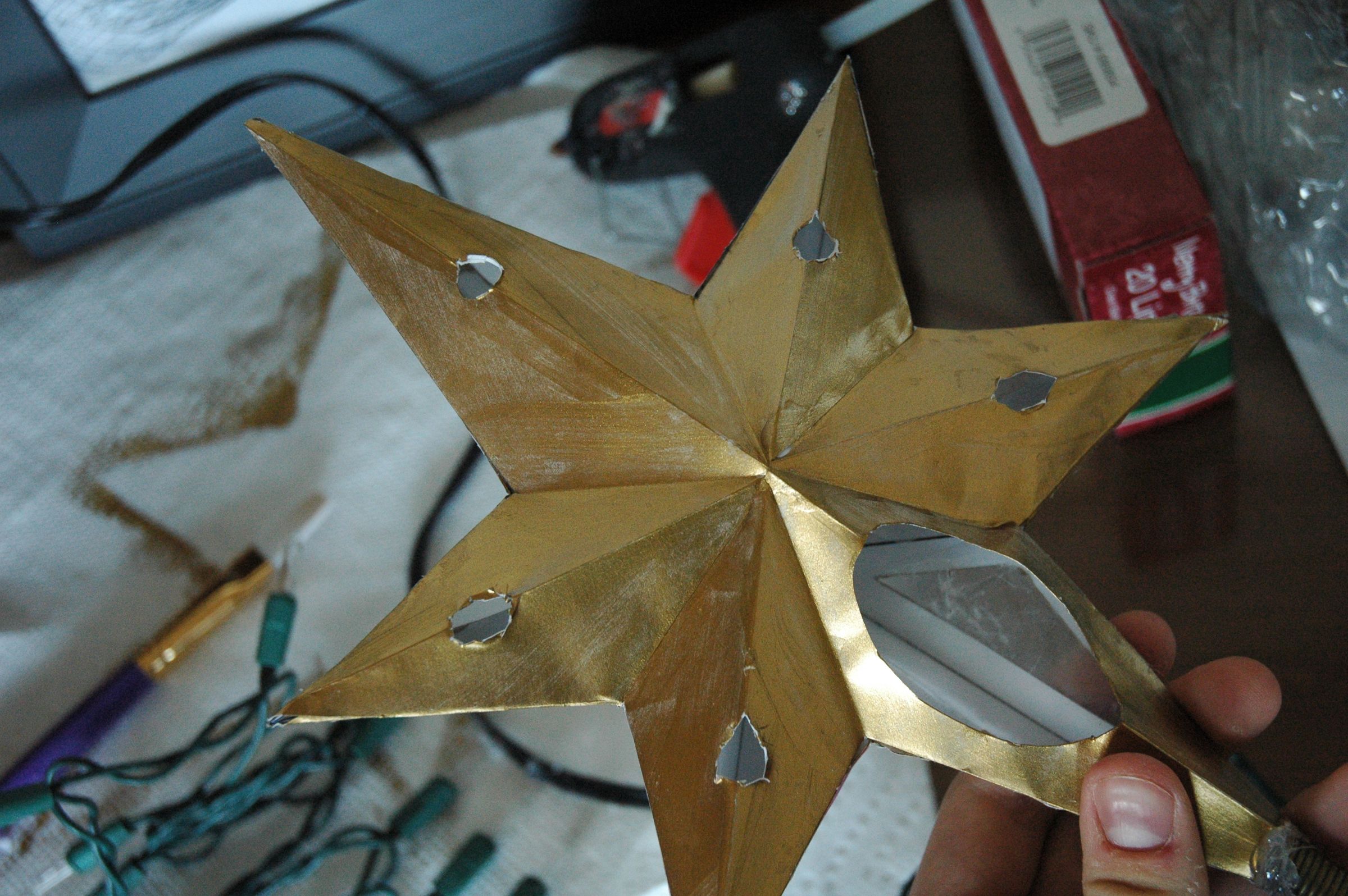 Lighted Bethlehem Star Tree Topper : 10 Steps (with Pictures ...