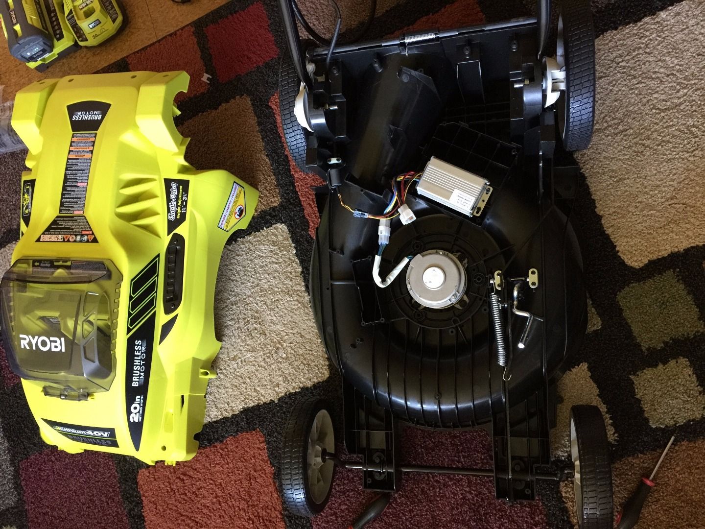 Self Driveing Lawn Mower Remote Control Autonomous Lawn Mower Using ...