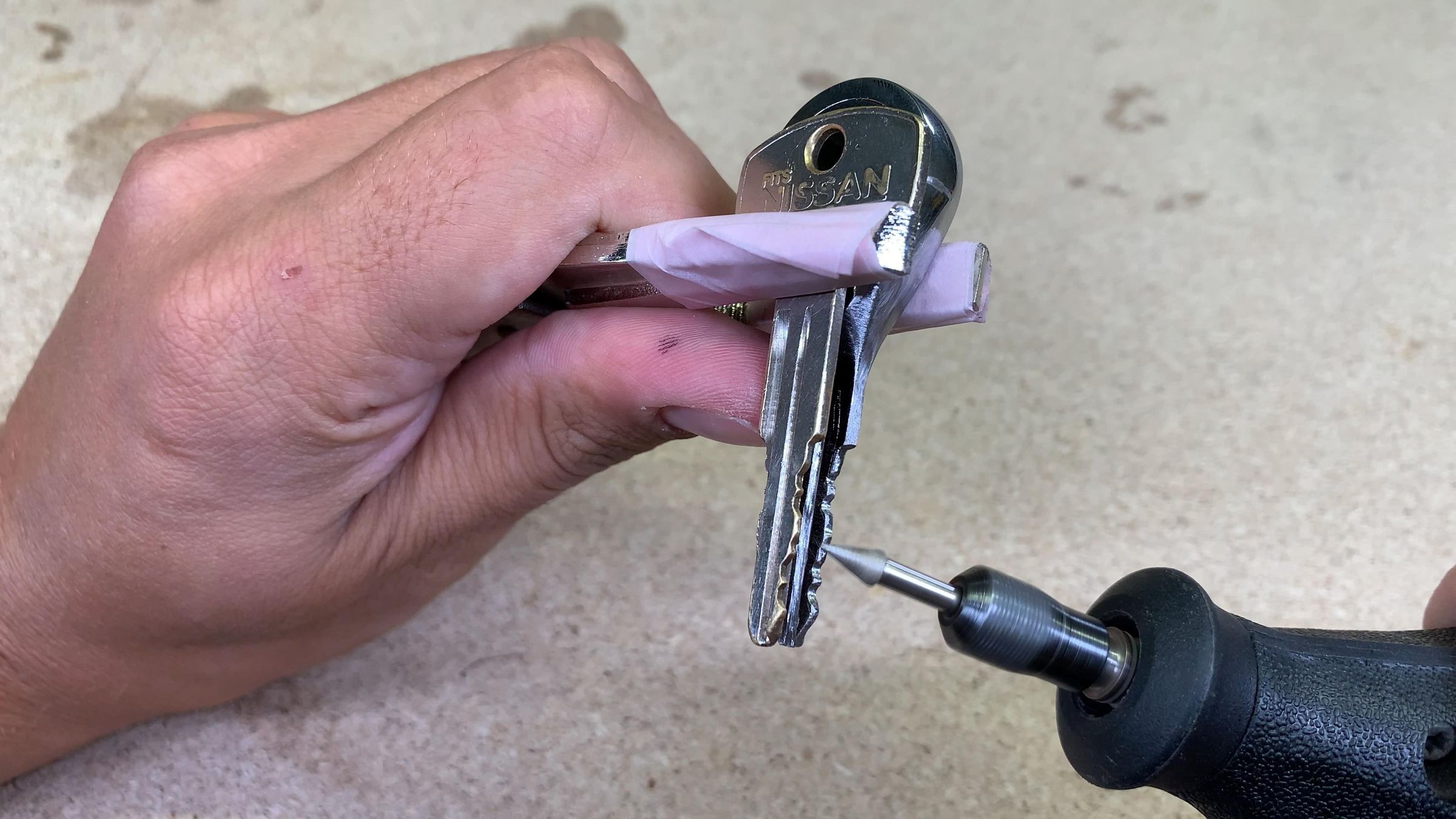 A Car Key Made From a Ratcheting Wrench : 7 Steps (with Pictures ...