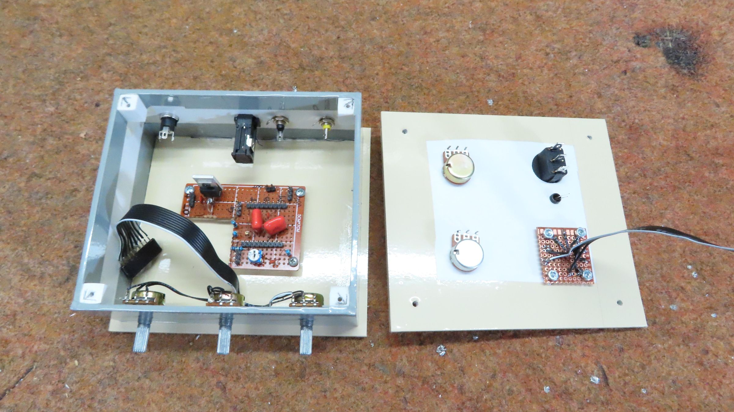 ECH83 Guitar Preamplifier With Tone Control on 12V DC : 4 Steps (with ...