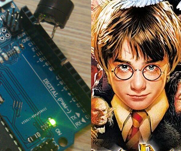 Create Songs With Arduino: Harry Potter Theme Song : 4 Steps (with ...