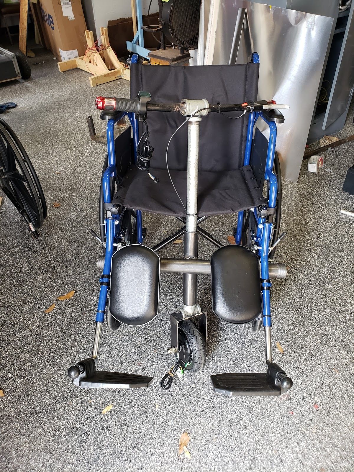 Chair Force One - Wheelchair Retrofit Kit : 8 Steps (with Pictures ...