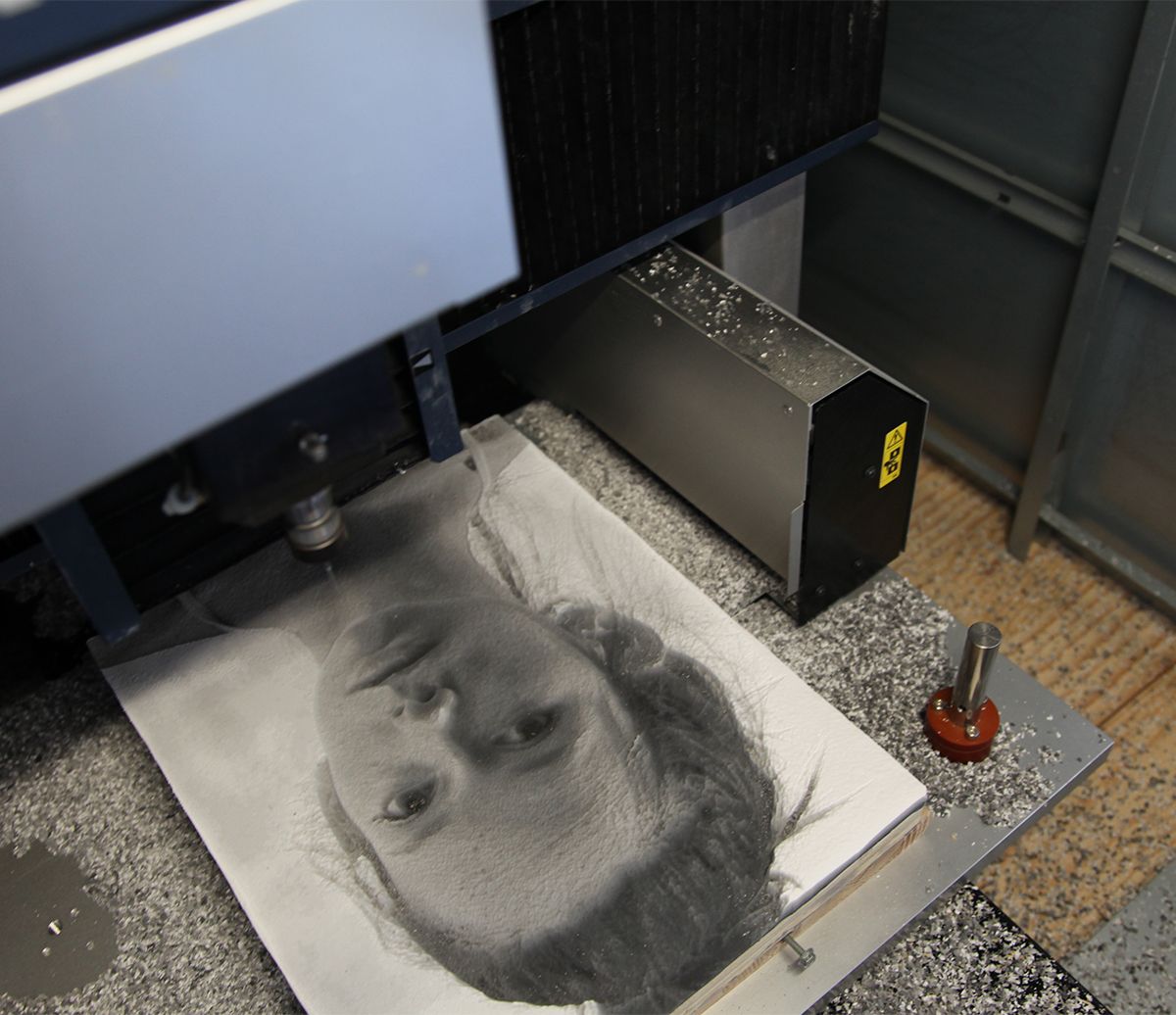 Machining an Image Into a Slab of Paint : 4 Steps (with Pictures ...