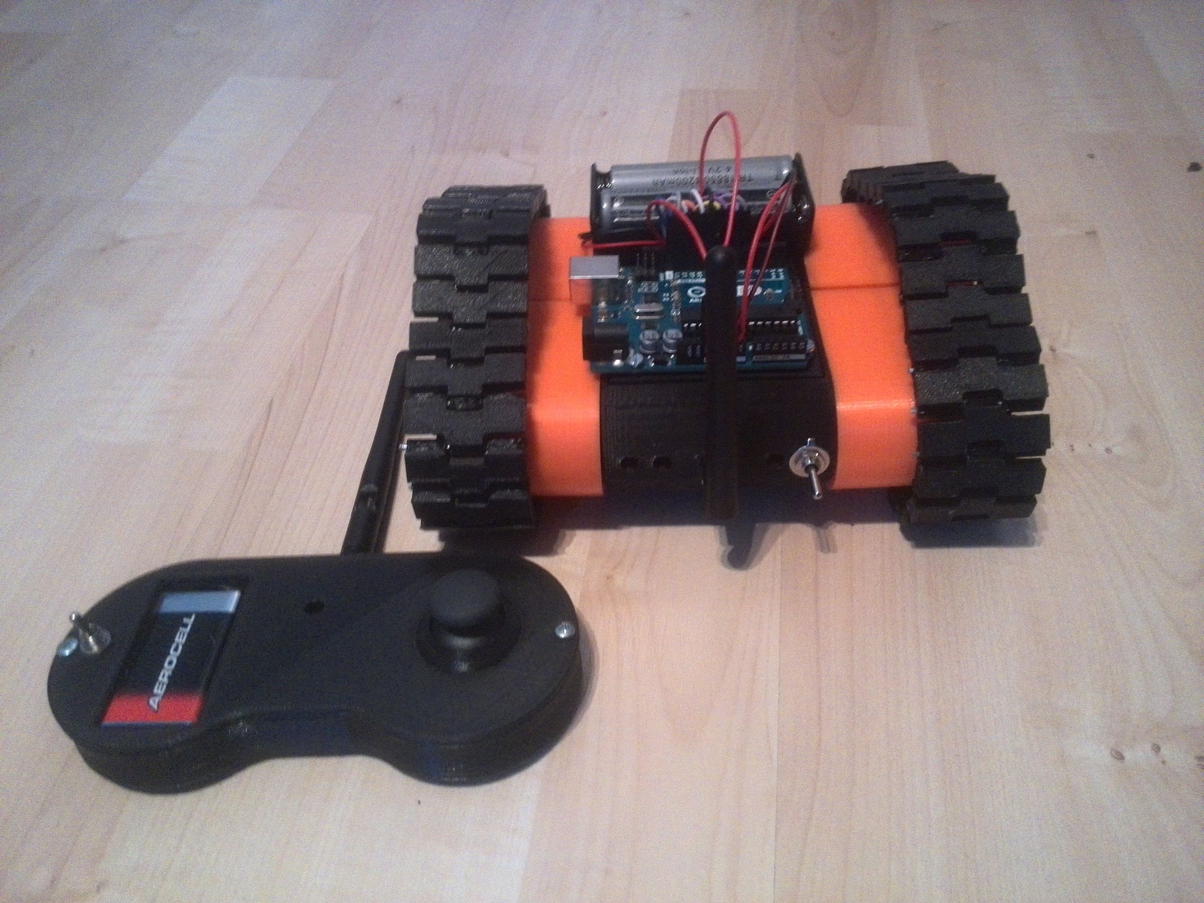 Wireless Arduino Controlled Tank (nRF24L01) : 6 Steps (with Pictures ...