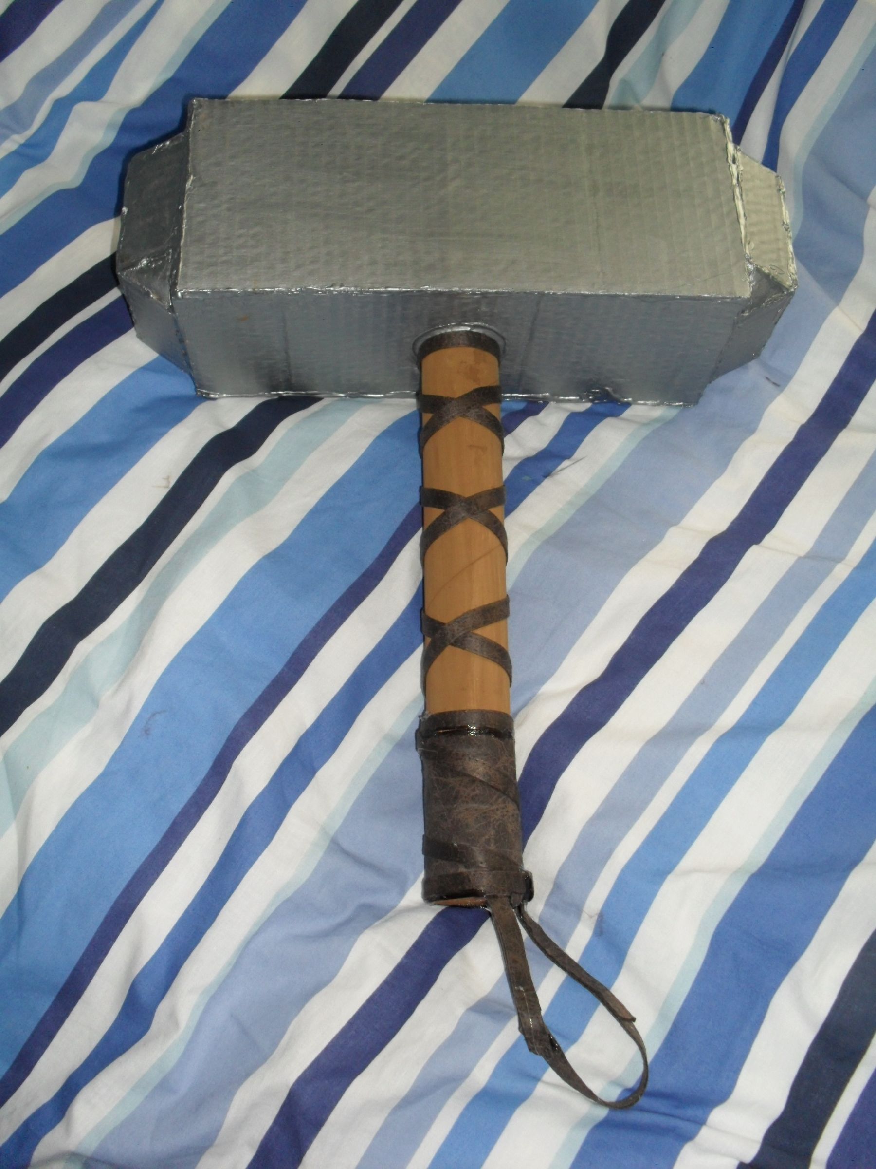 Cardboard Props: How to Make a Viking Hammer / Thors Hammer- Mjolnir ...