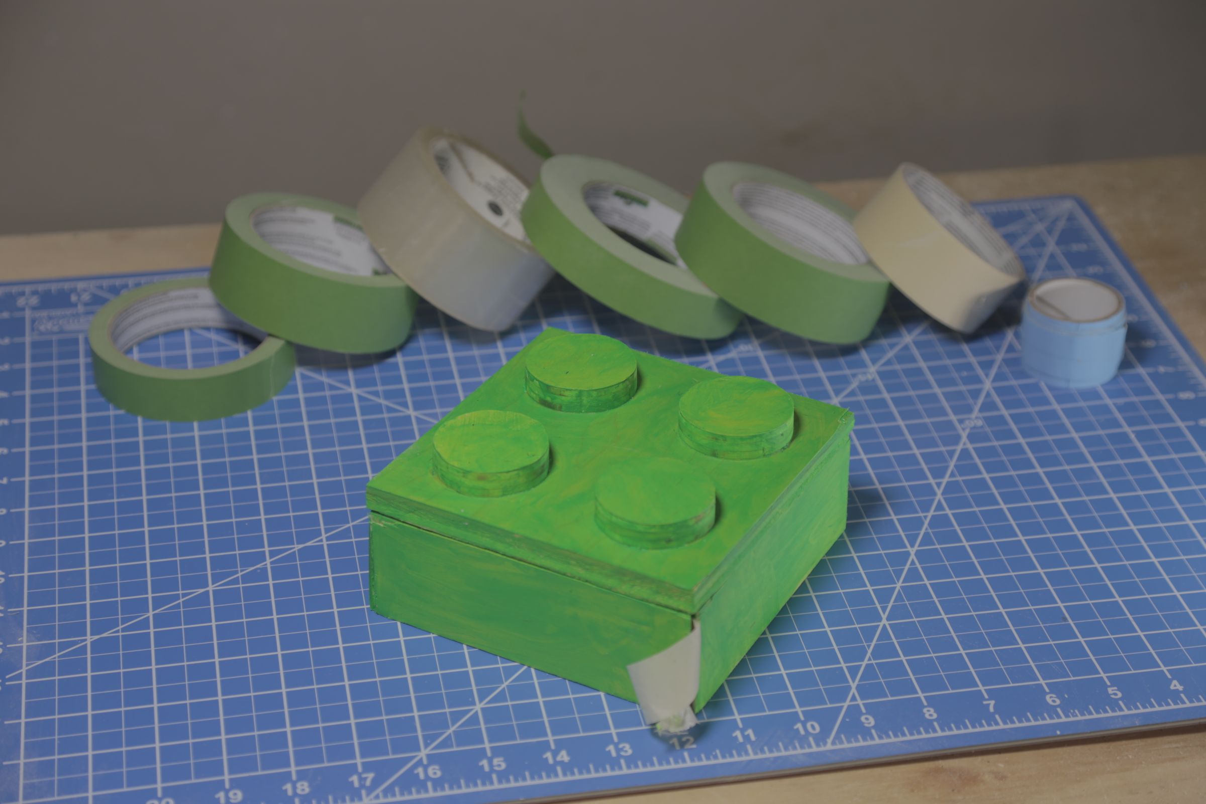 Lego Brick Tape Dispenser : 7 Steps (with Pictures) - Instructables