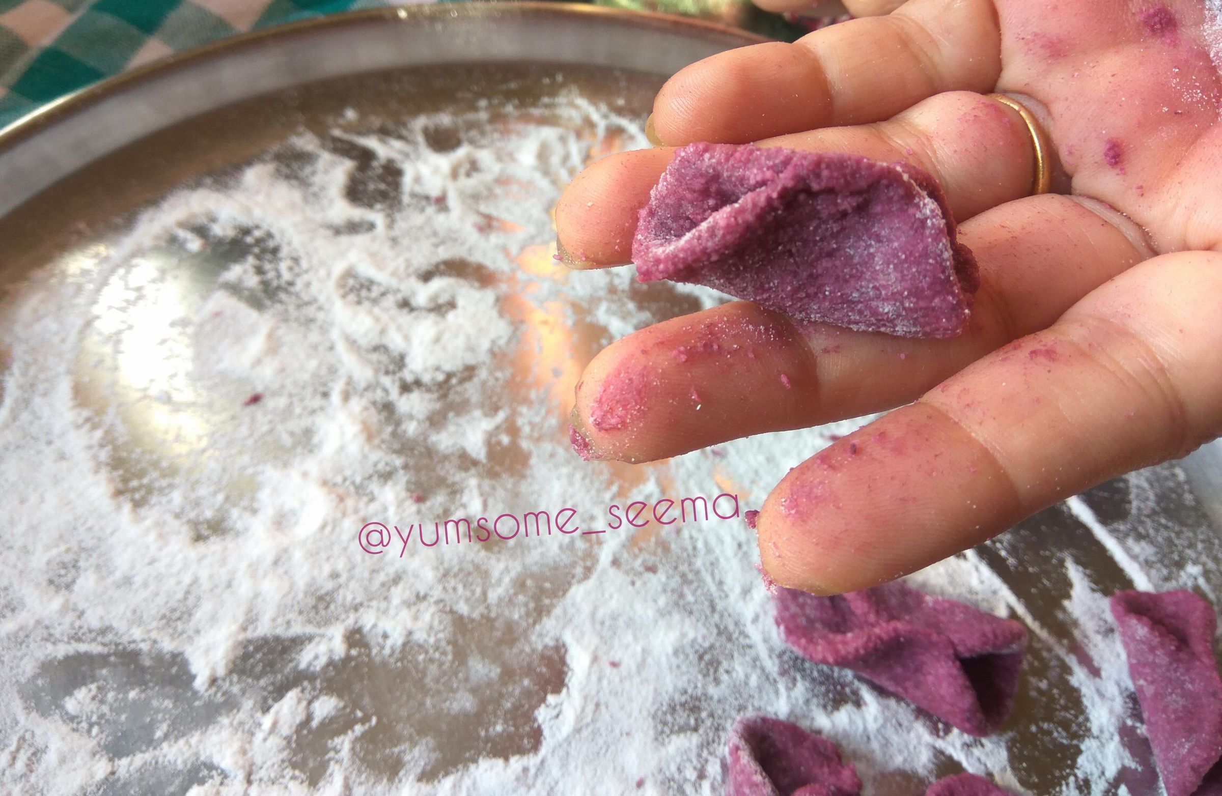Easy Potato Pasta (naturally Purple & Healthy) : 4 Steps (with Pictures ...