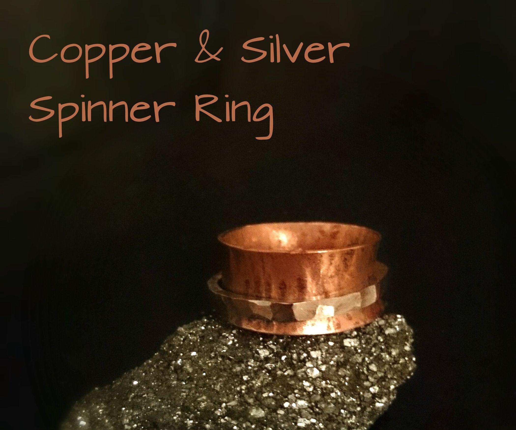 Spinner Ring - Copper & Silver : 4 Steps - Instructables