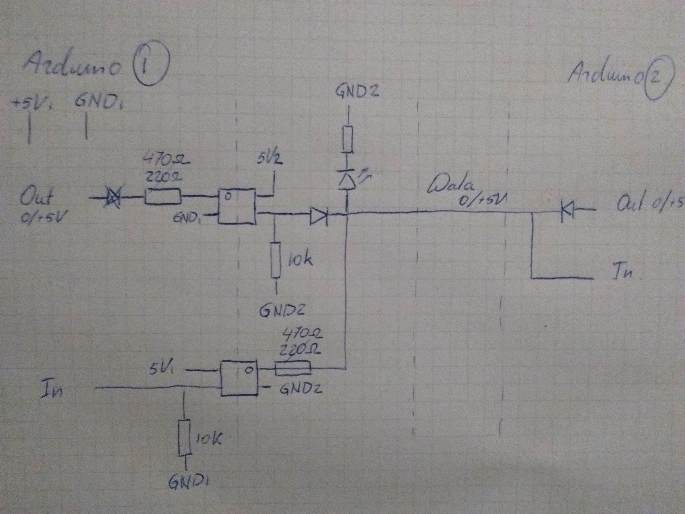 Optical Isolated Single Wire Communication : 4 Steps (with Pictures ...