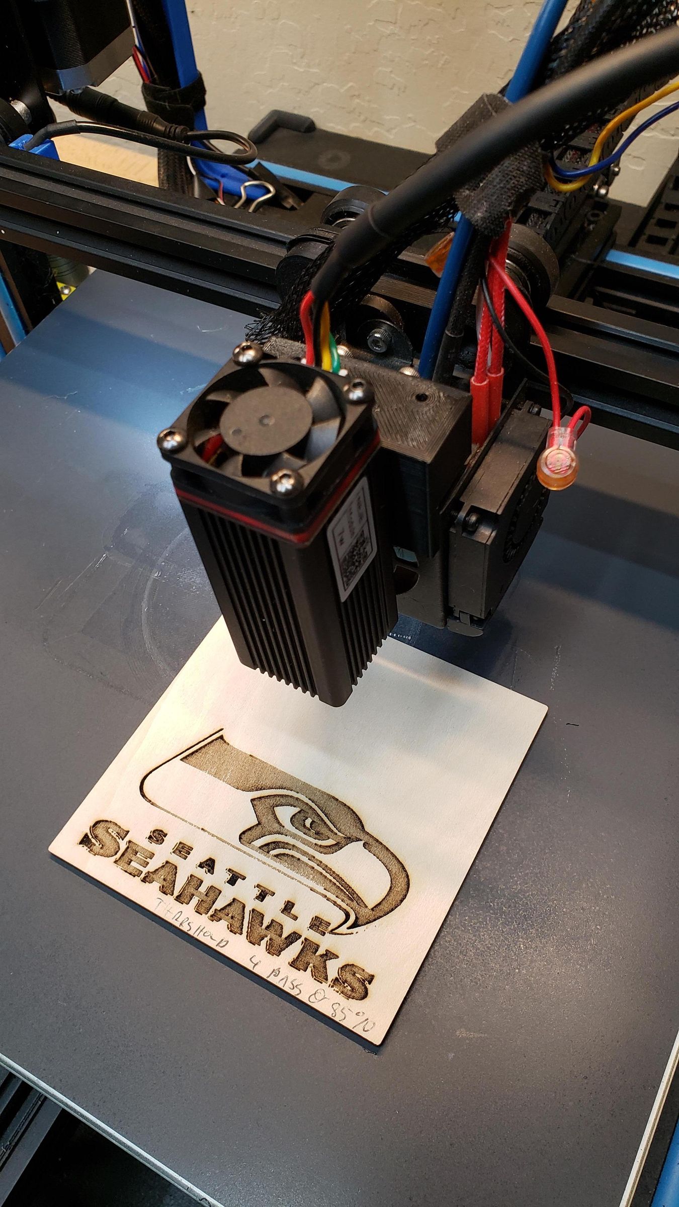 How to Add a Laser Engraver to Your 3D Printer : 6 Steps (with Pictures ...