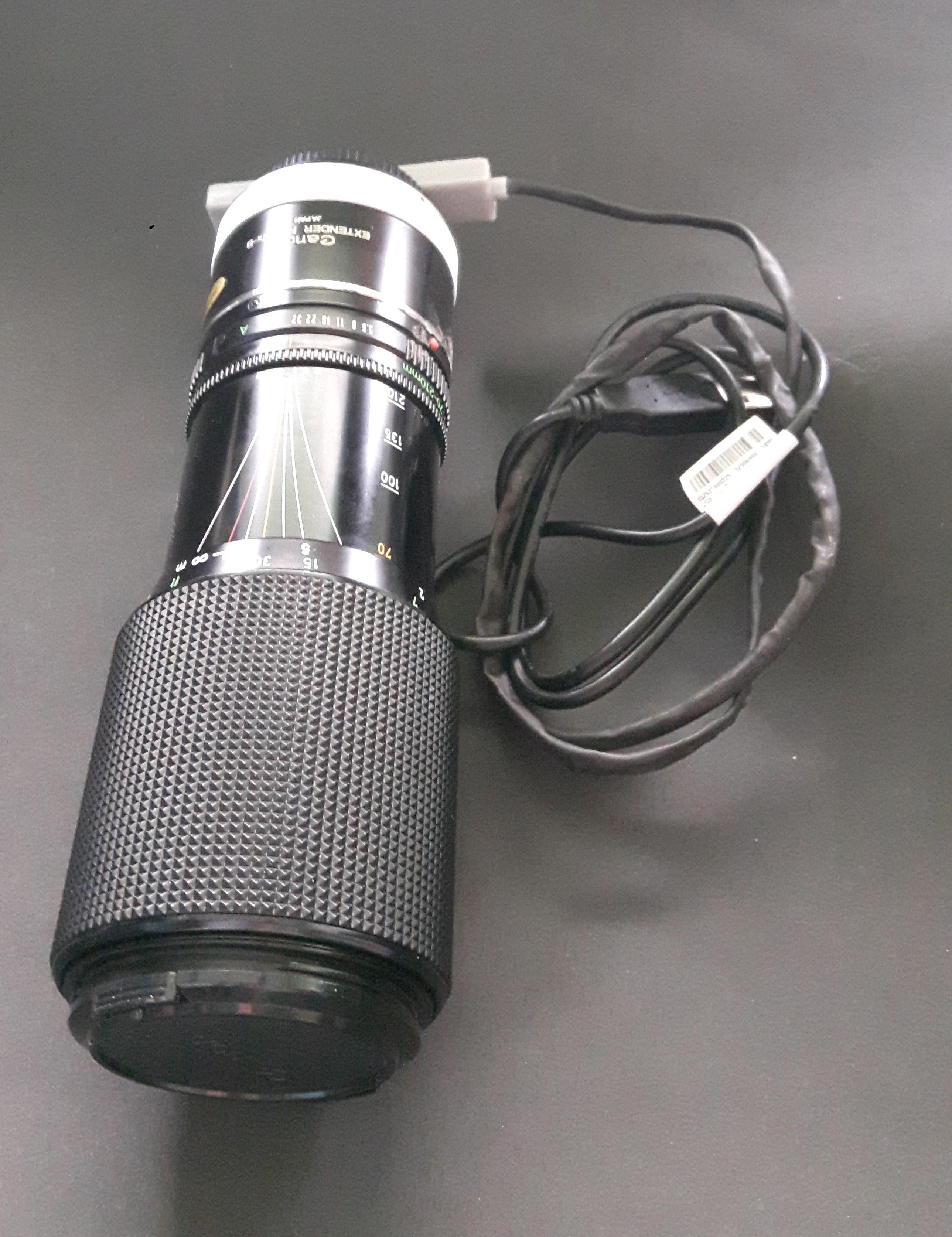 Soldering Microscope From SLR Zoom Lens and TV Wall Mount : 14 Steps ...