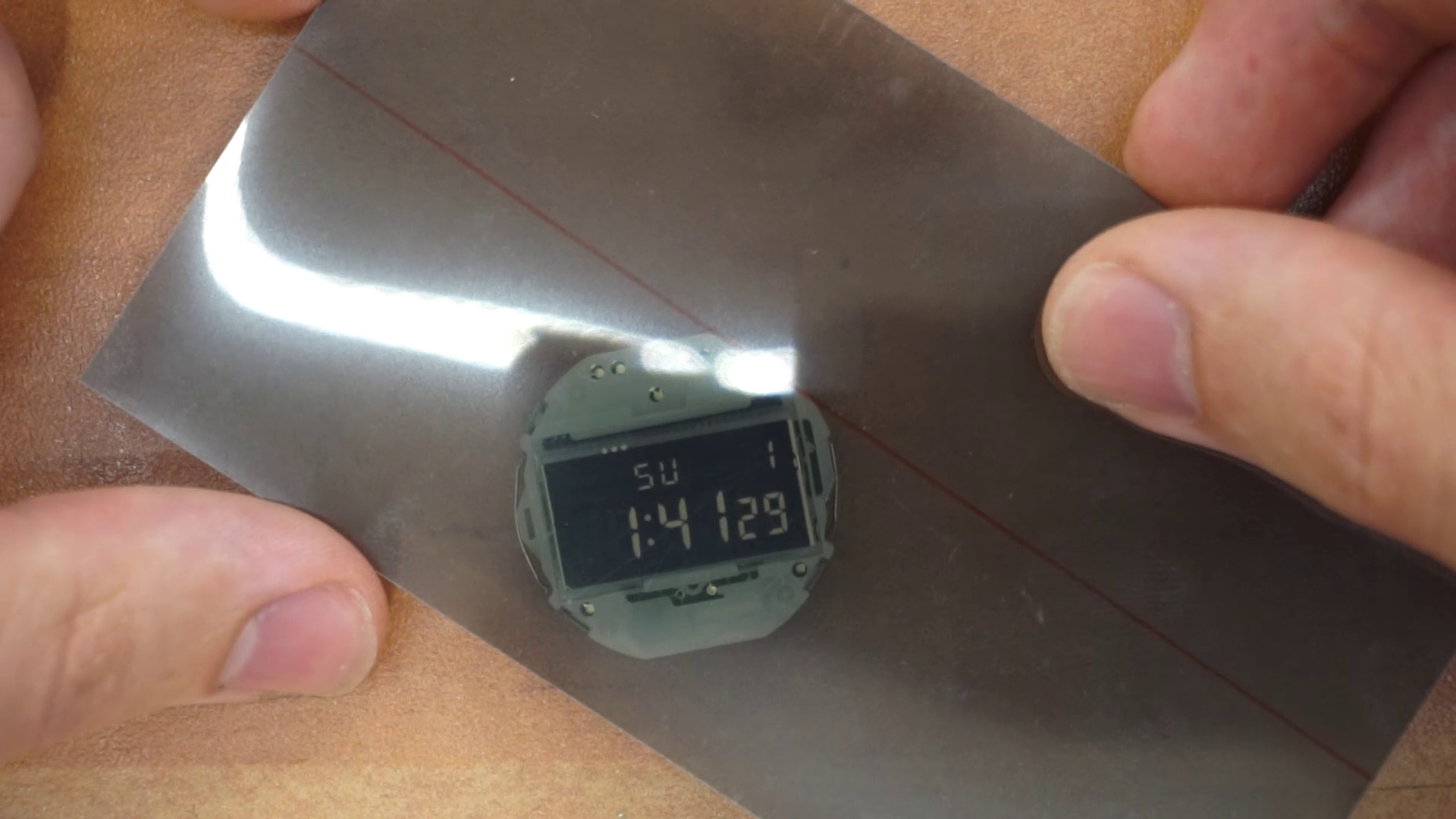 Casio A158W Clean Face Mod : 4 Steps - Instructables