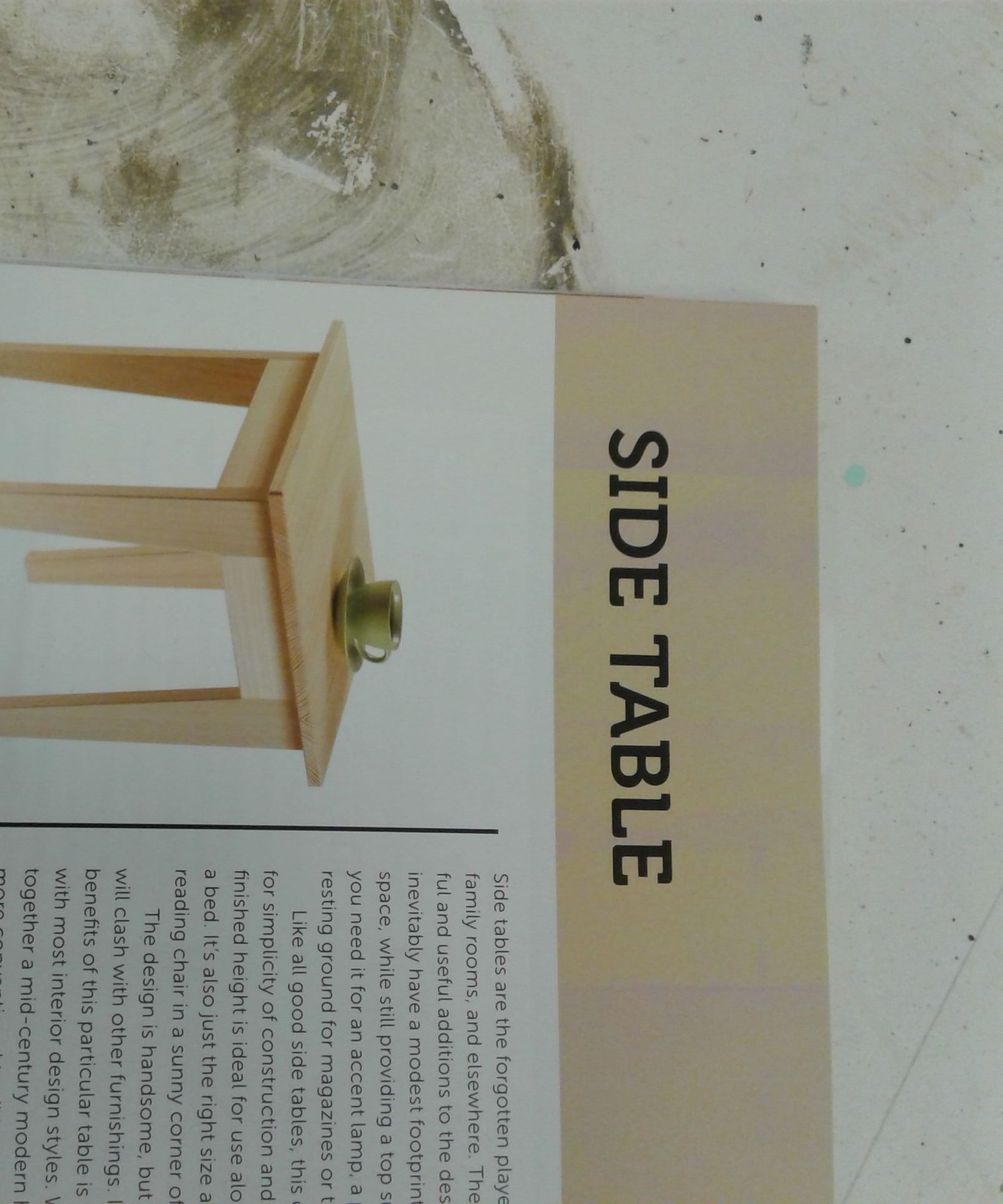 Small Side Table : 6 Steps - Instructables