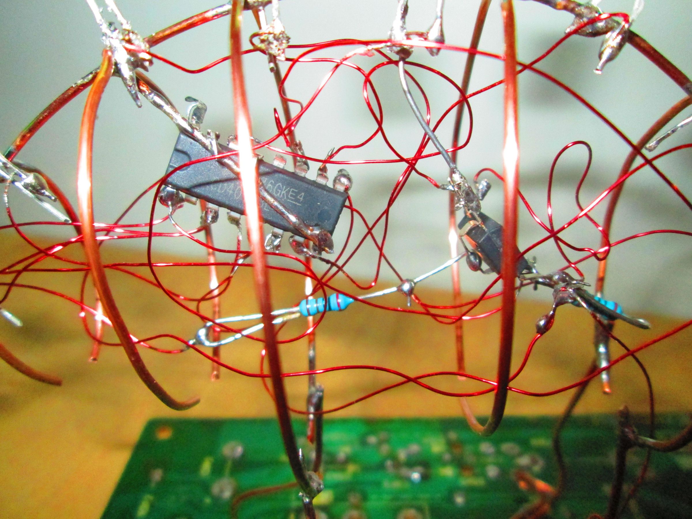 How to Make a Circuit Sculpture : 10 Steps (with Pictures) - Instructables