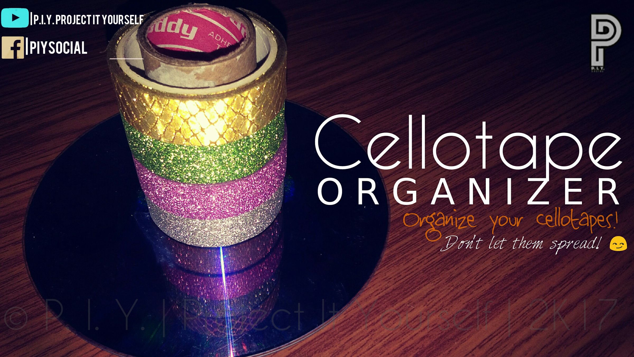 CELLOTAPE ORGANIZER : 4 Steps (with Pictures) - Instructables