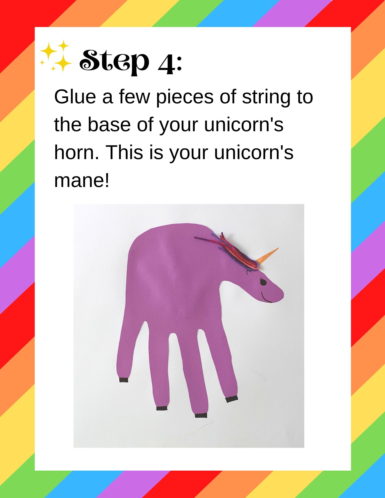 Handprint Unicorn : 6 Steps - Instructables