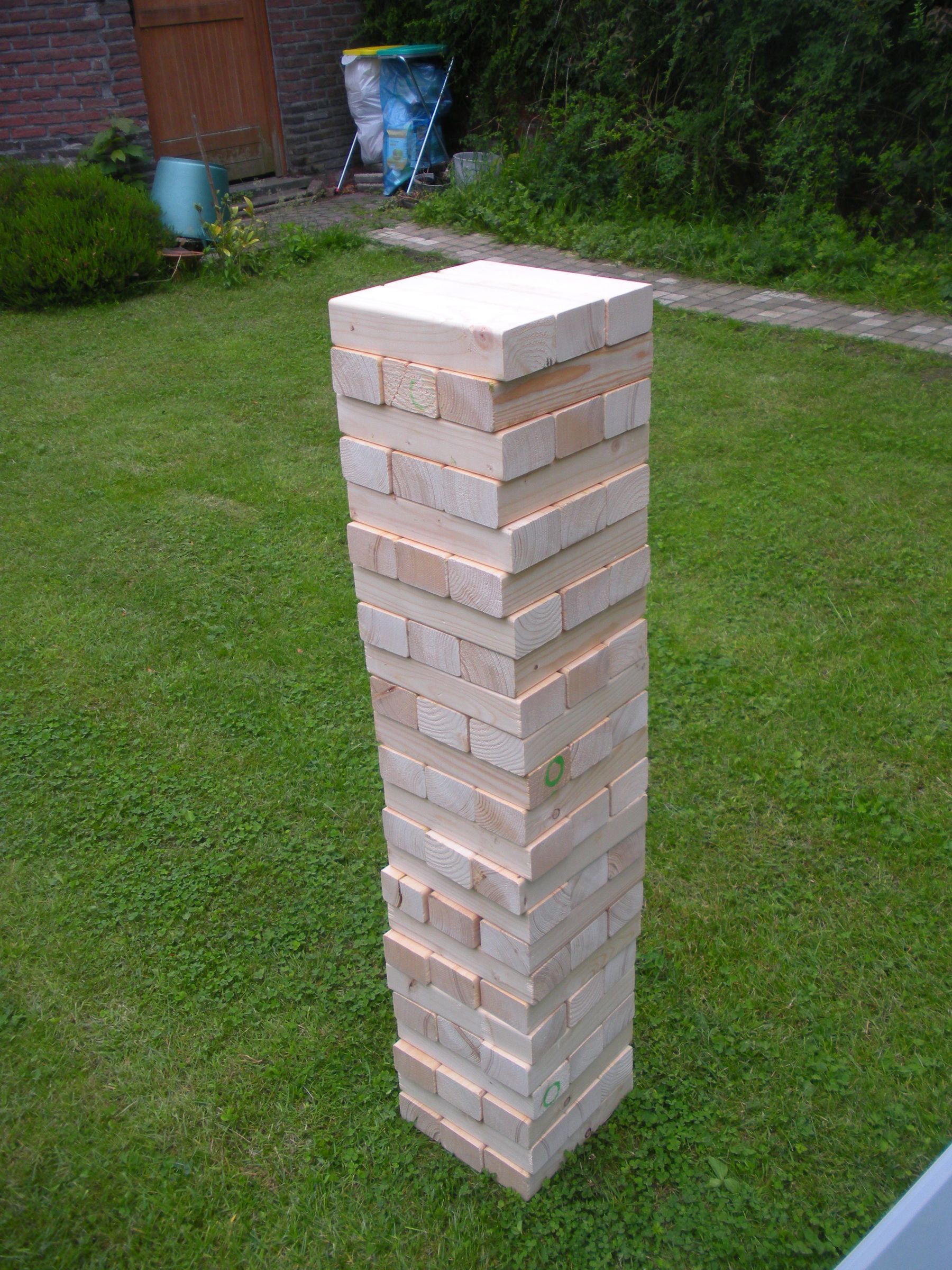 Giant "wooden Block Stacking Game" Tower (with Pictures) - Instructables