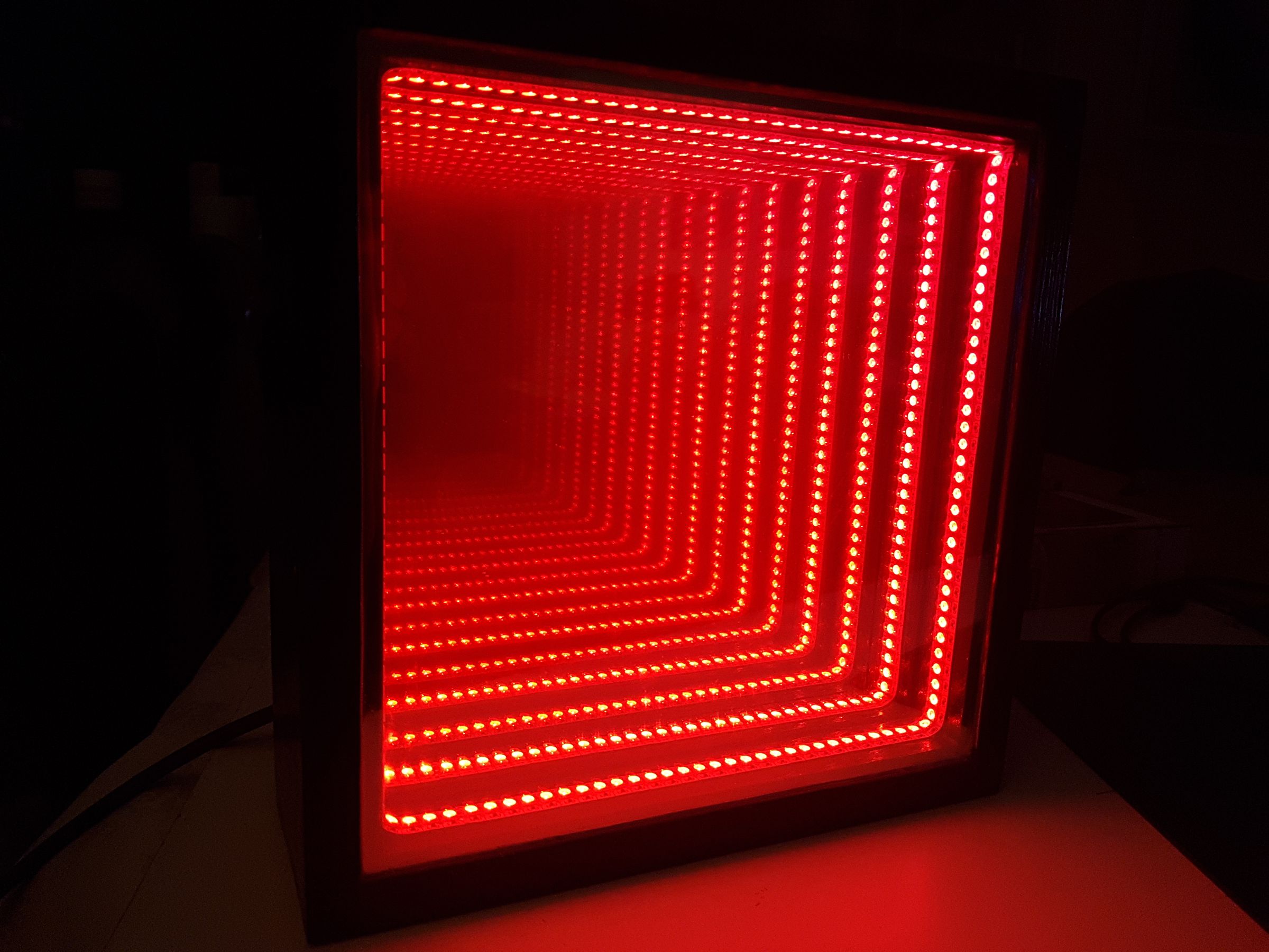 Arduino Infinity Mirror (Bluetooth & Sound Reactive) : 9 Steps (with ...